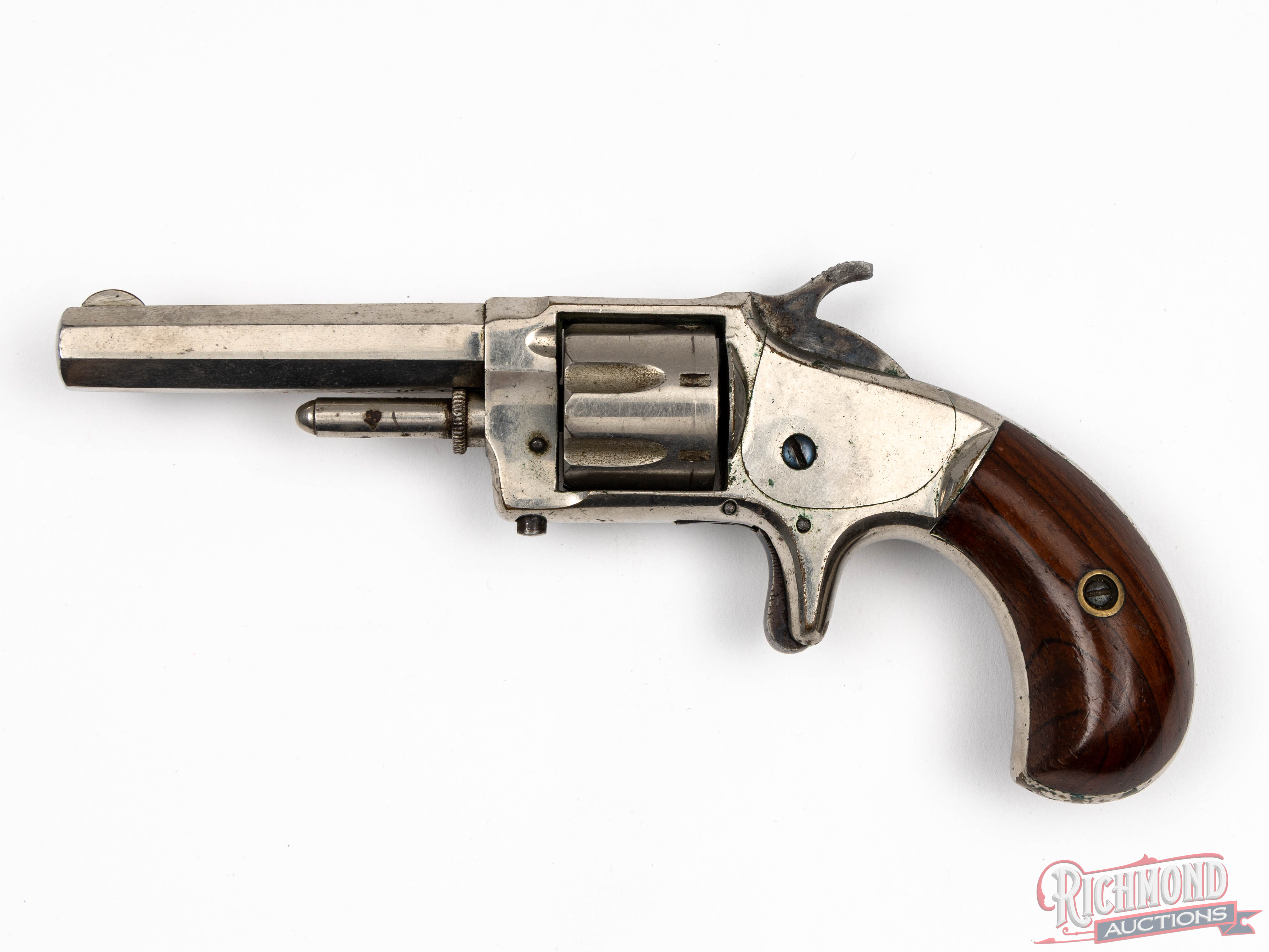 Antique Whitney Arms Whitneyville Model No. 1 .22 Rimfire Revolver ...