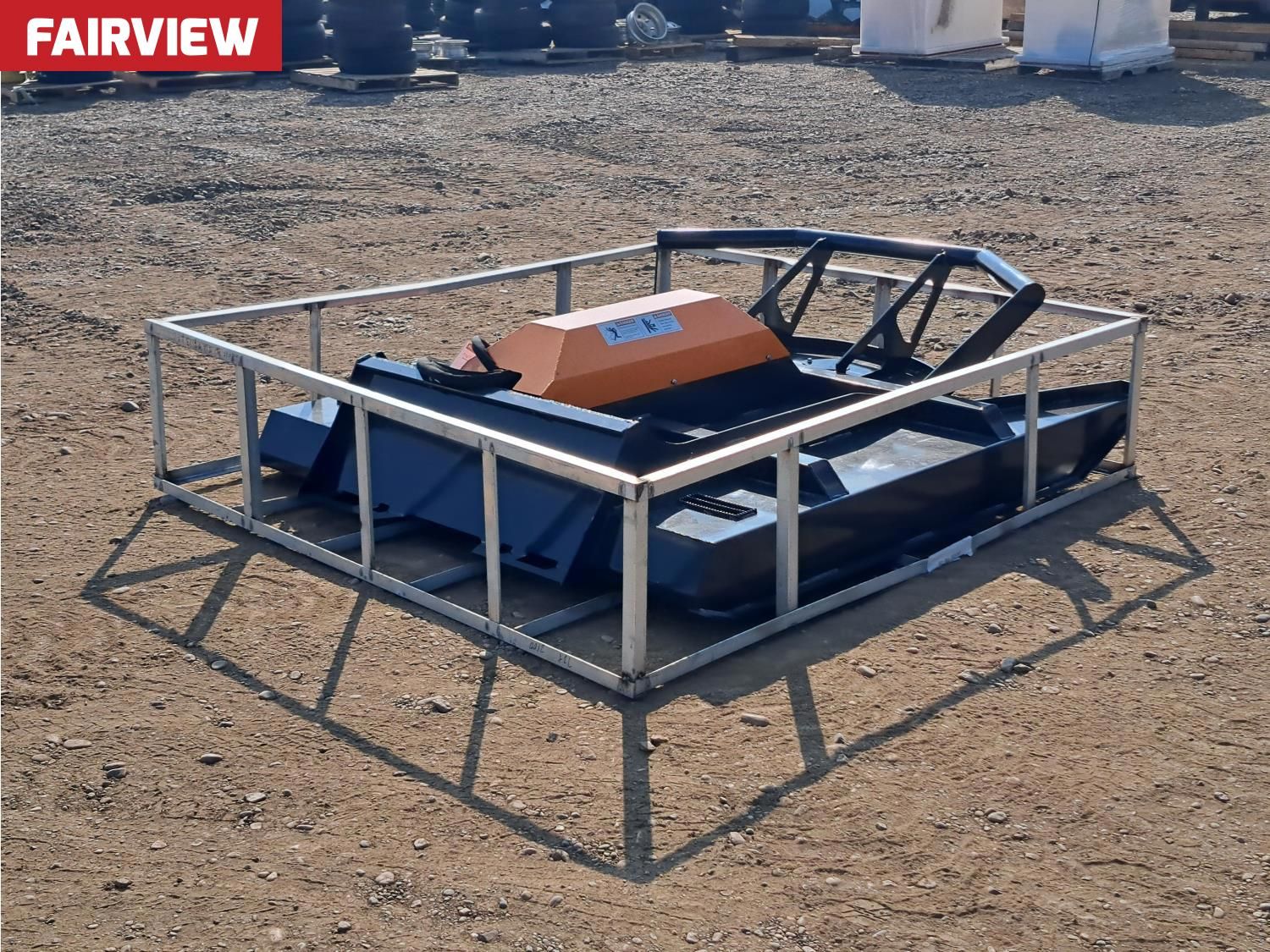 Arteer HDBC-72W 72 Inch Skid Steer 4 Blade Brush Cutter (Unused ...