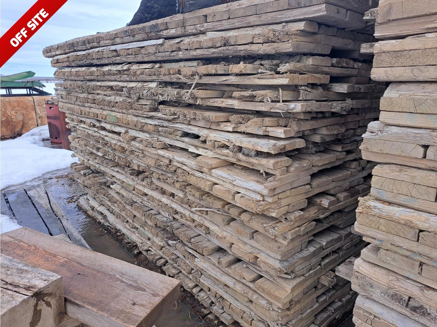 (20) Wooden Rig Mats [25BF05001-009] | Team Auctions