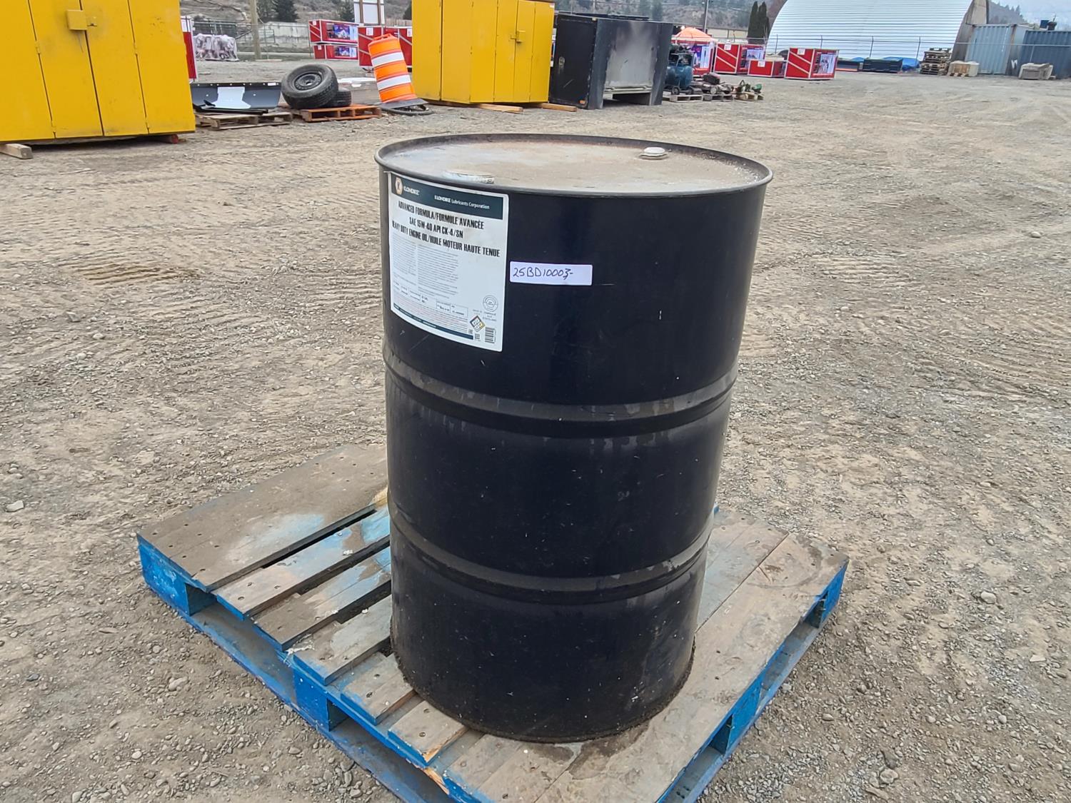 Klondike SAE 15W-40 Sealed, 108 Litres Heavy Duty Engine Oil, Date Code ...