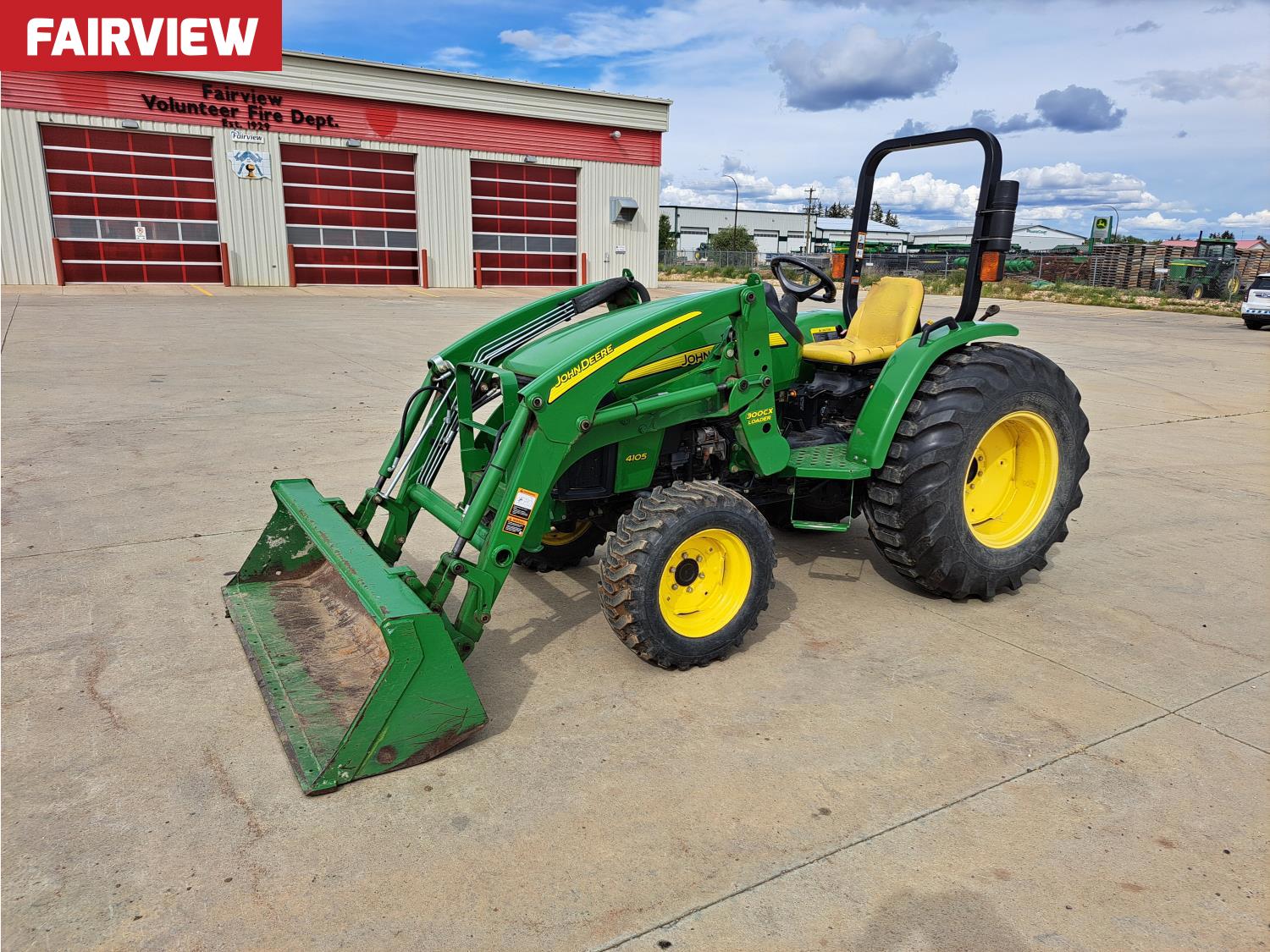 2008 John Deere 4105 MFWD Loader Tractor [25IE07020-007] | Team Auctions