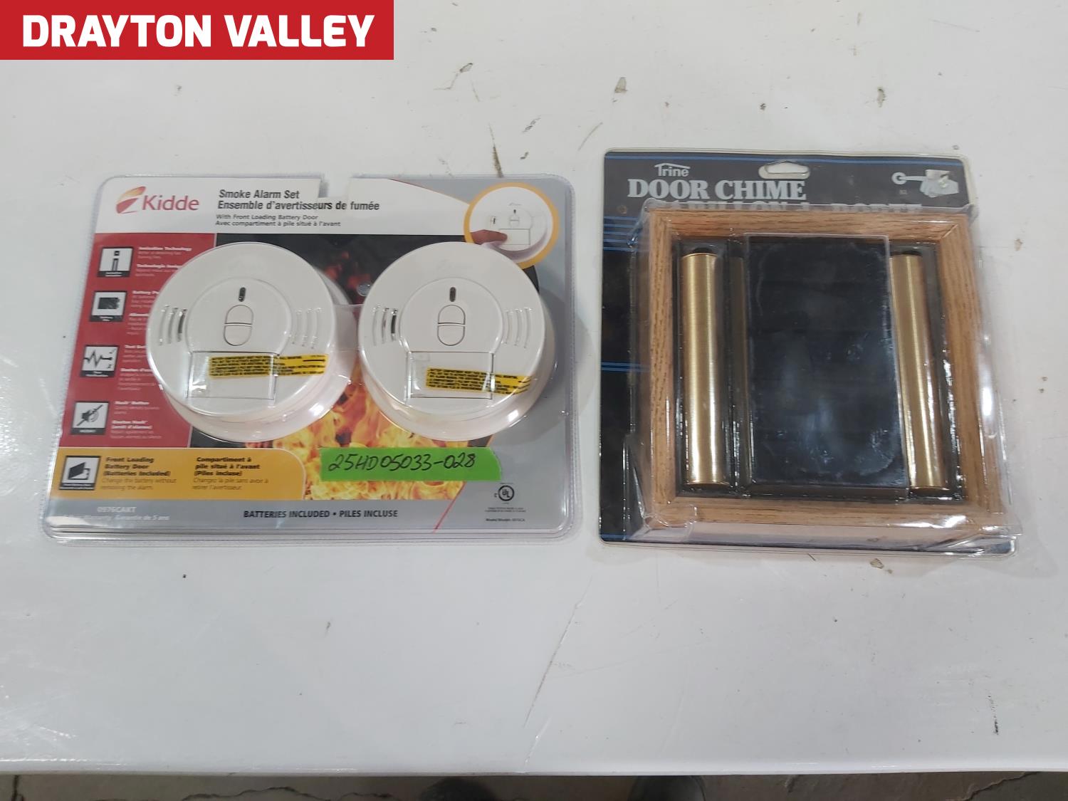 Kidde Smoke Alarm Set and Door Chime (Unused) [25HD05033-028] | Team ...