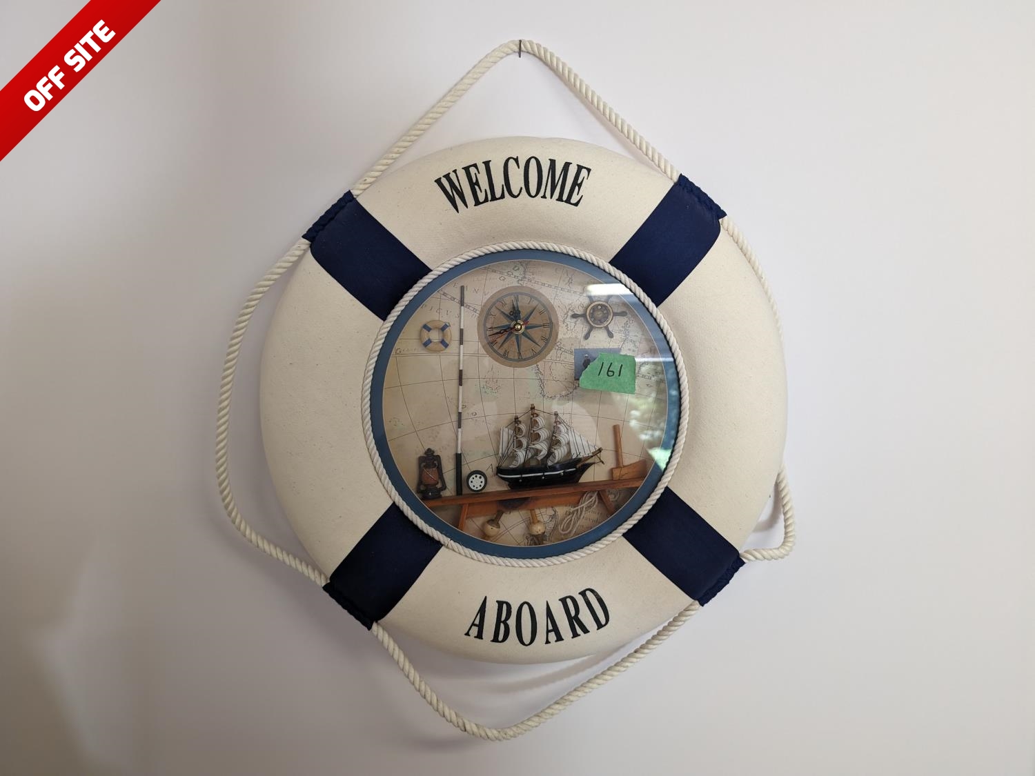 Welcome Aboard Wall Decor [24FN03002-161] | Team Auctions