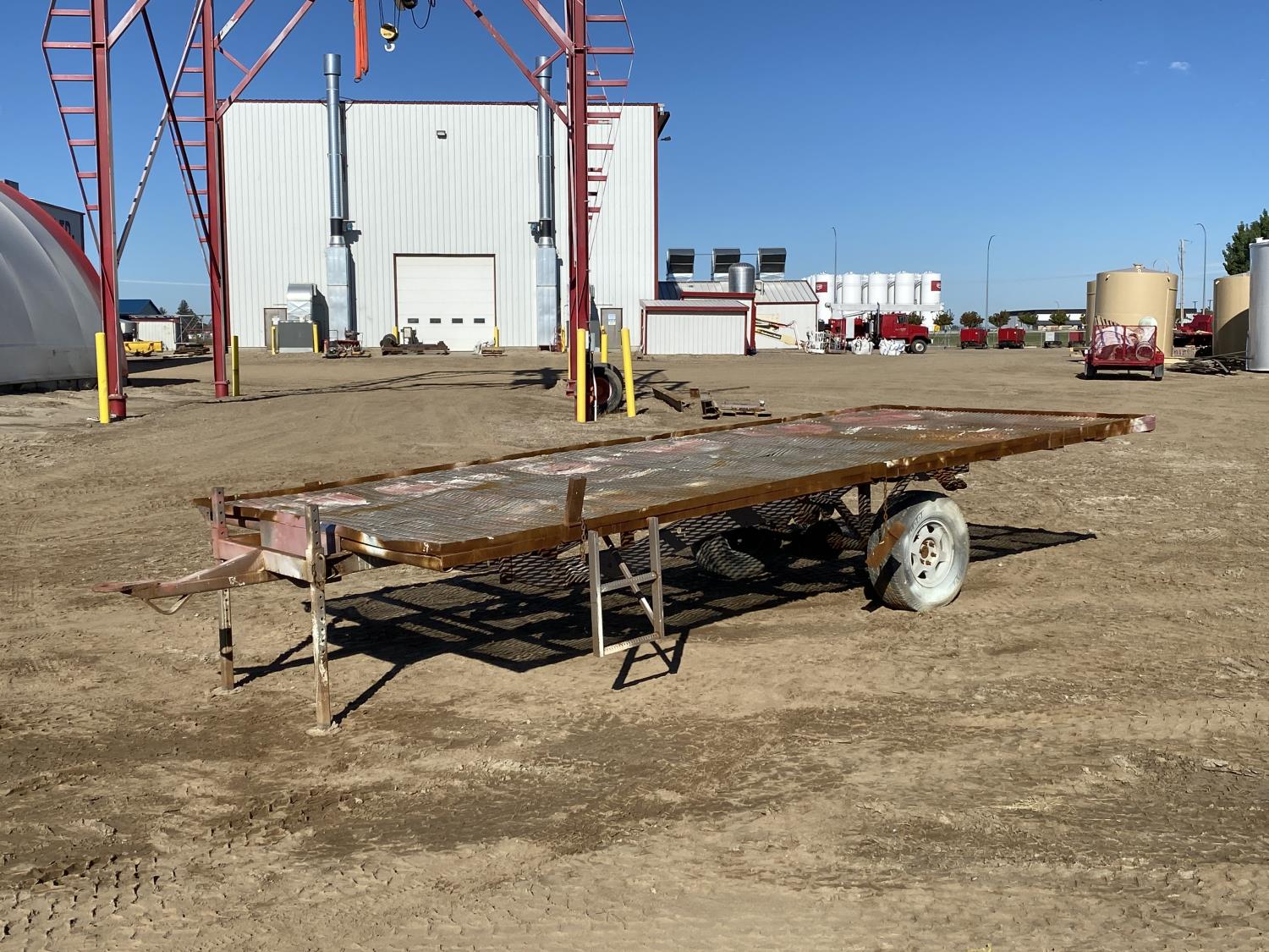 20 Ft S/A Blast Trailer [25IO02001-048] | Team Auctions
