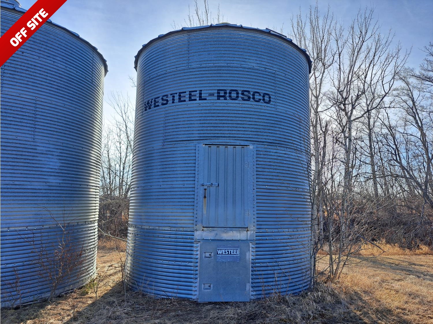 Westeel-Rosco 14 Ft 7 Ring Hopper Bin [24DB31002-007] | Team Auctions