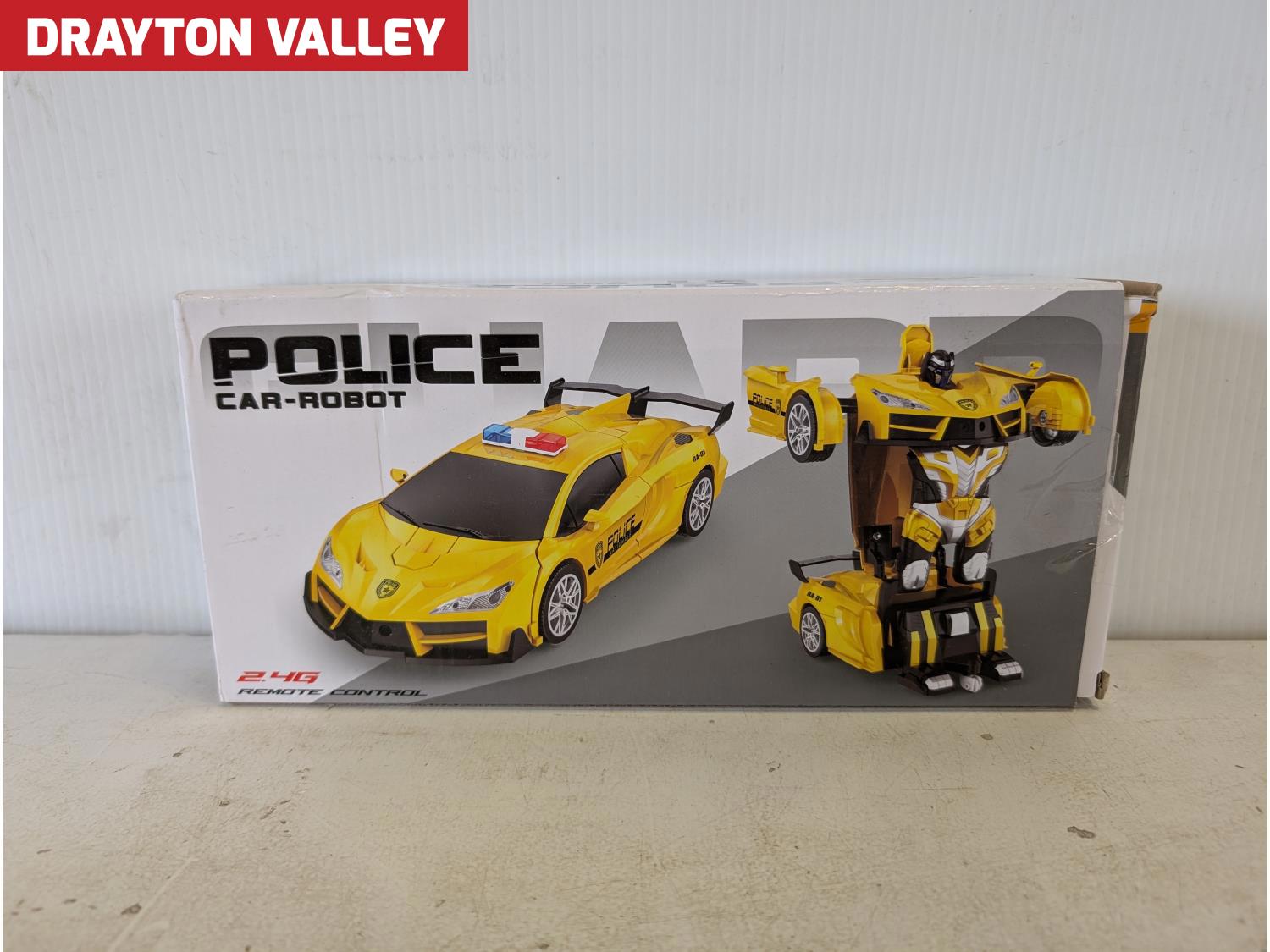 Remote Controlled Police Car Robot [25FB05997-105]