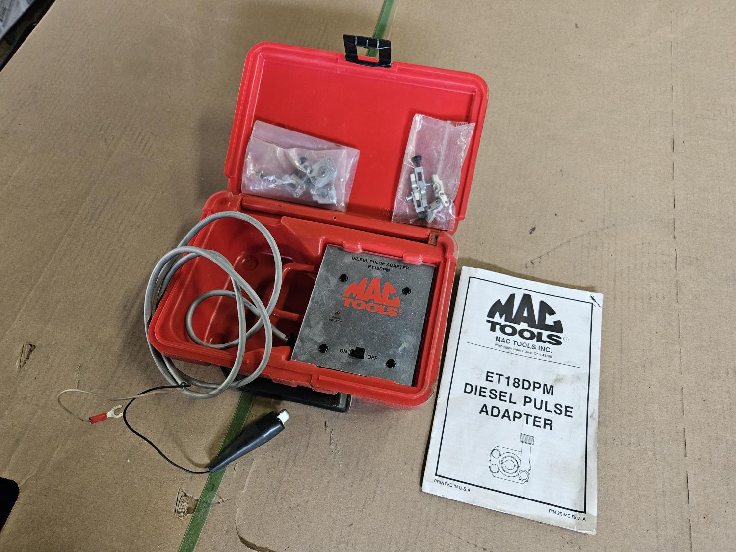 Mac Tools ET18DPM Diesel Pulse Adapter [24JH02002-387]