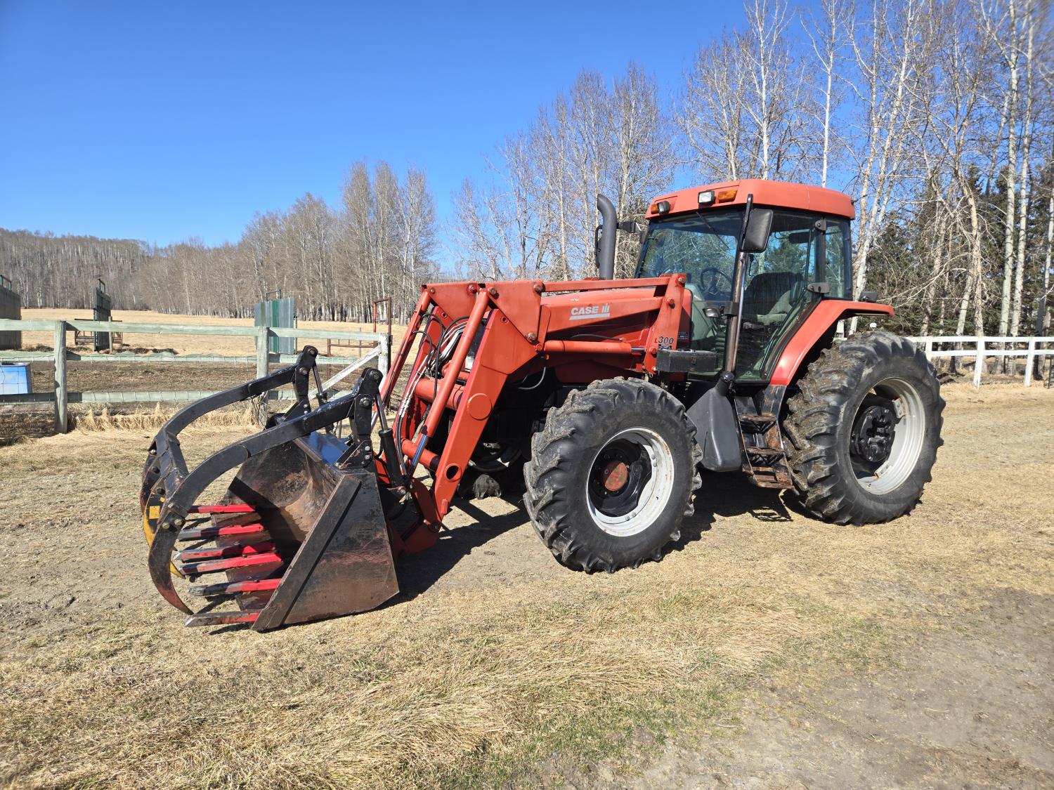 1997 Case IH MX120 MFWD Loader Tractor [24EJ05001-099] | Team Auctions