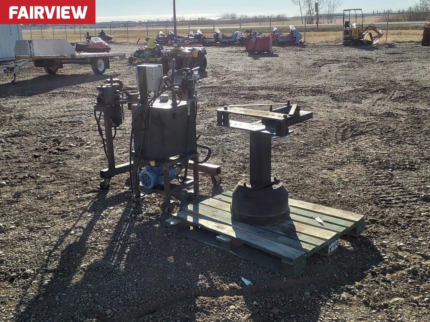 Heavy Duty Hydraulic Pipe Bender [25KC07013-003] | Team Auctions