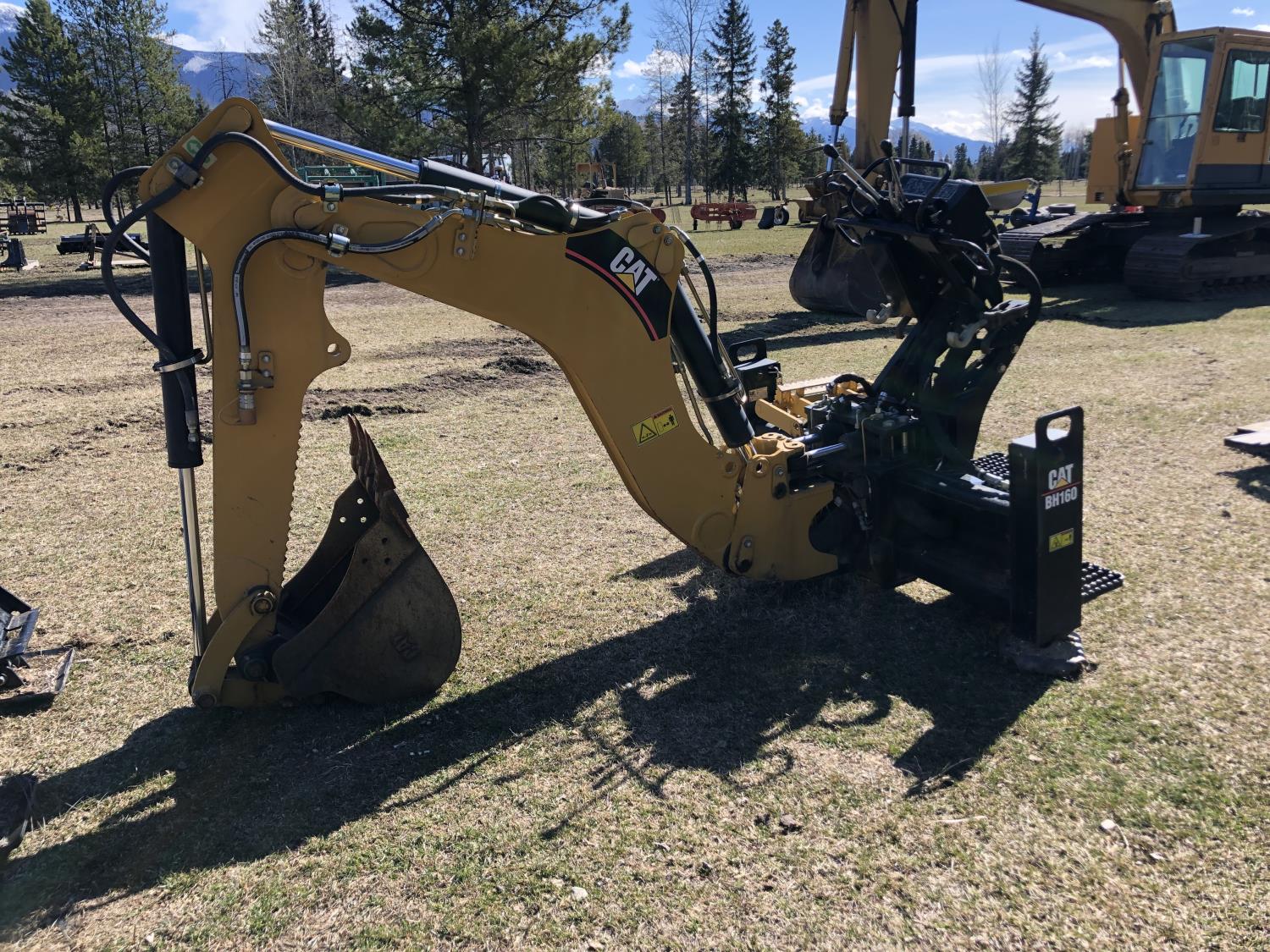 Caterpillar BH160 Skid Steer Backhoe Attachment [24EM08005-005] | Team ...