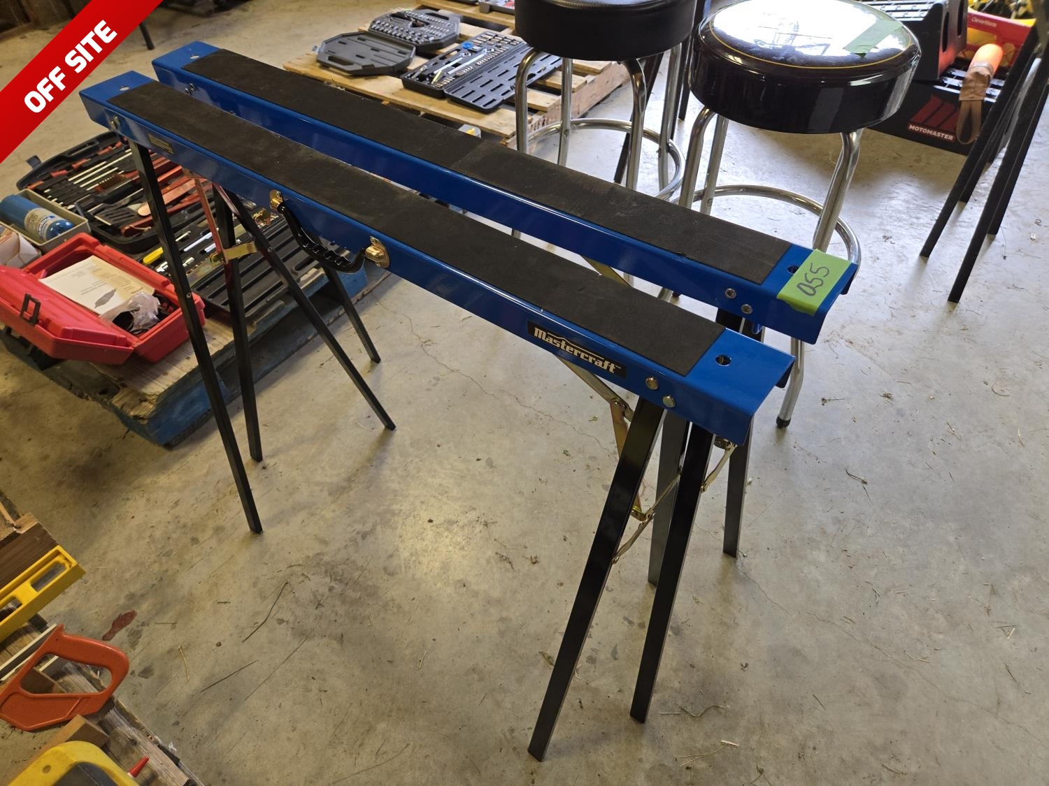 (2) 40 Inch Mastercraft Folding Saw Horses [24IN11001-055] | Team Auctions