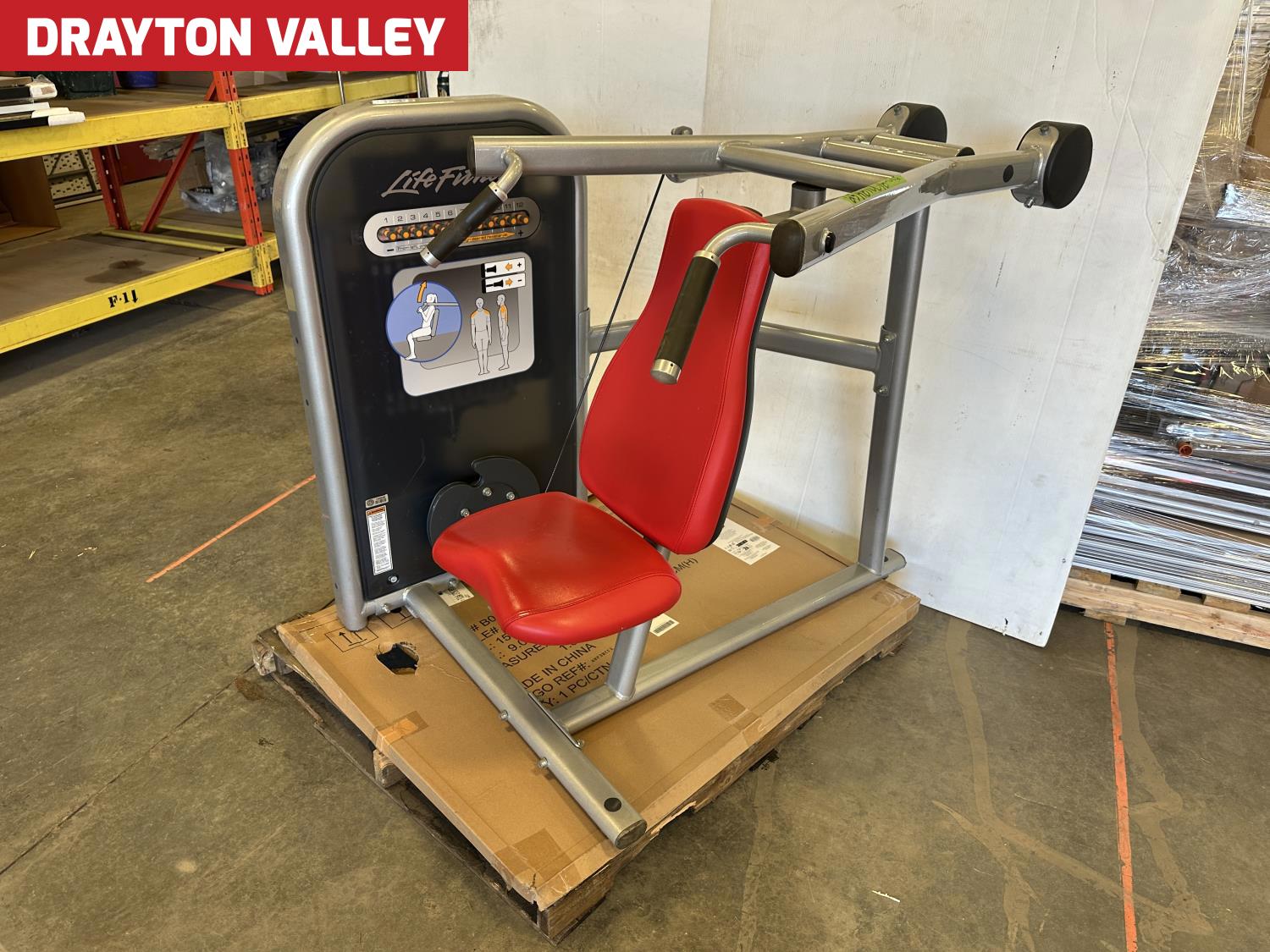 Life Fitness Shoulder Press Machine [25HB10018-002] | Team Auctions