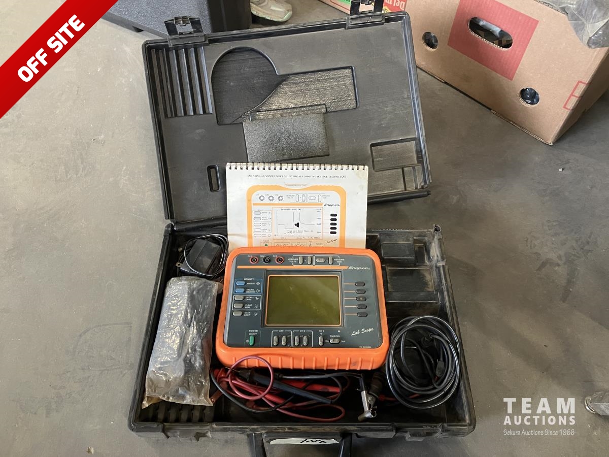 Snap-On Tools Lab Scope with Manual [23EK24015-304] | Team Auctions