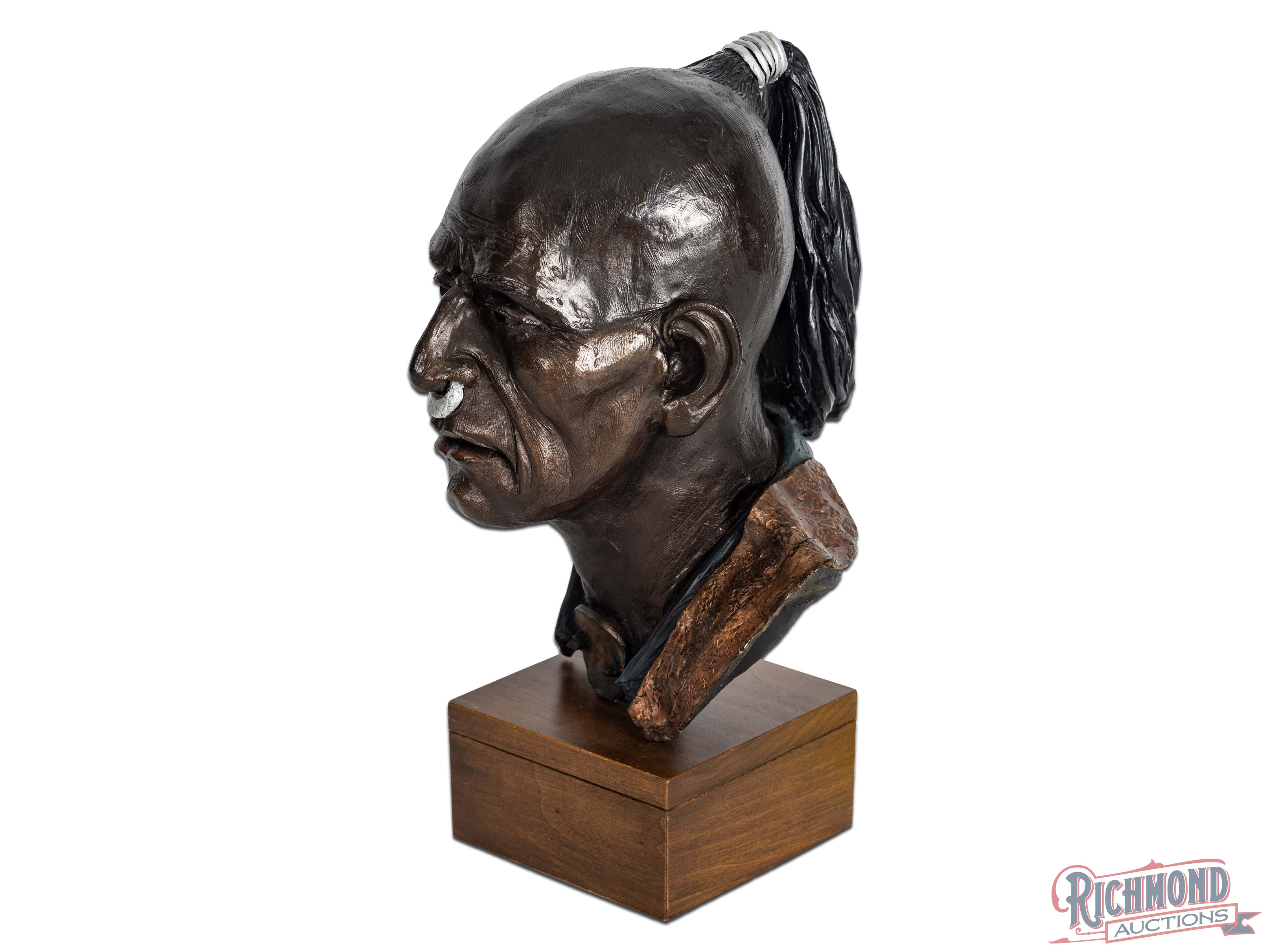 Philip Cote Honoring Native American People "Metacomet" Sculpture ...