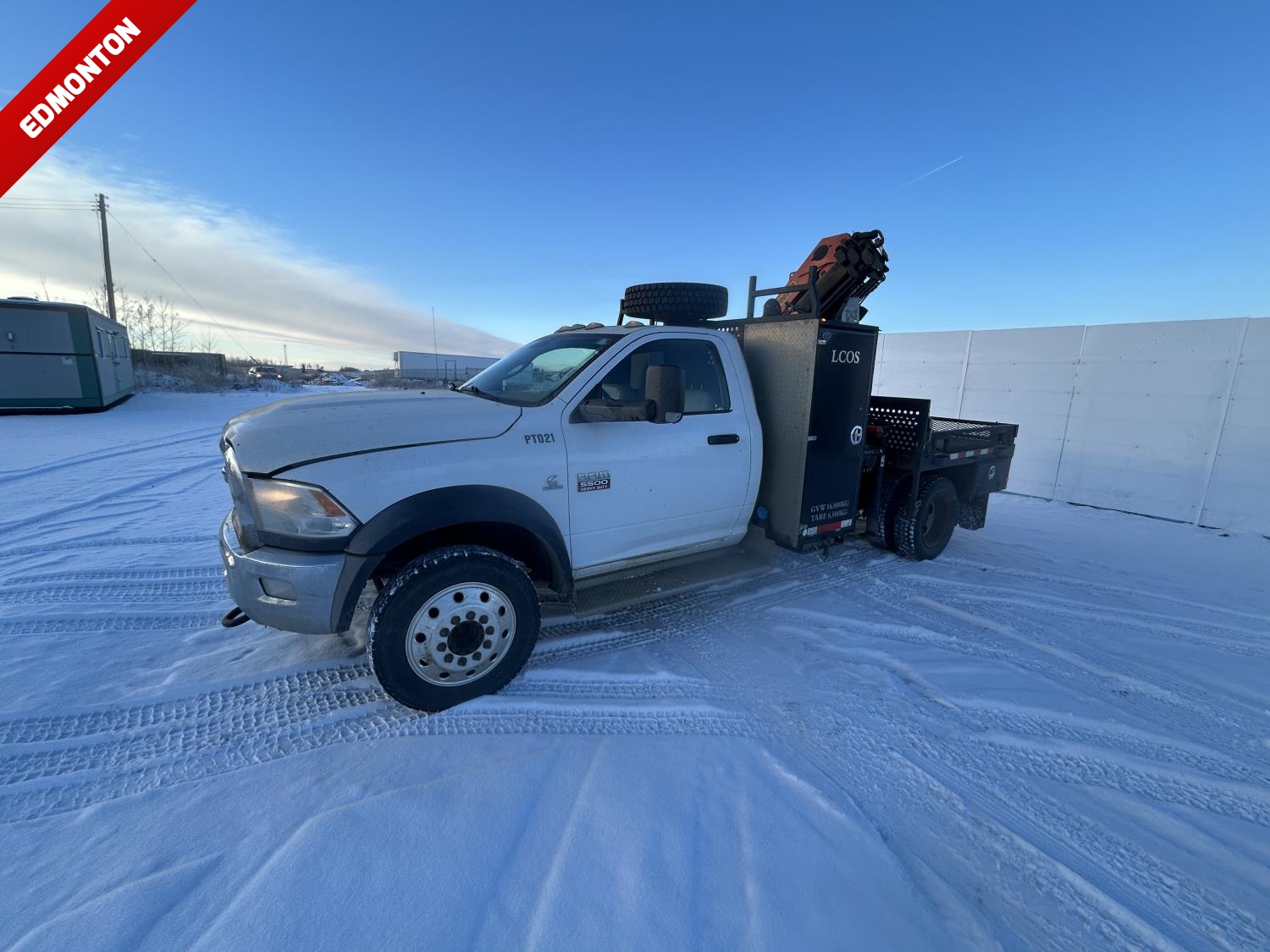 2012 Dodge Ram 5500 4X4 Dually Regular Cab Picker Truck [24LD18994-002 ...