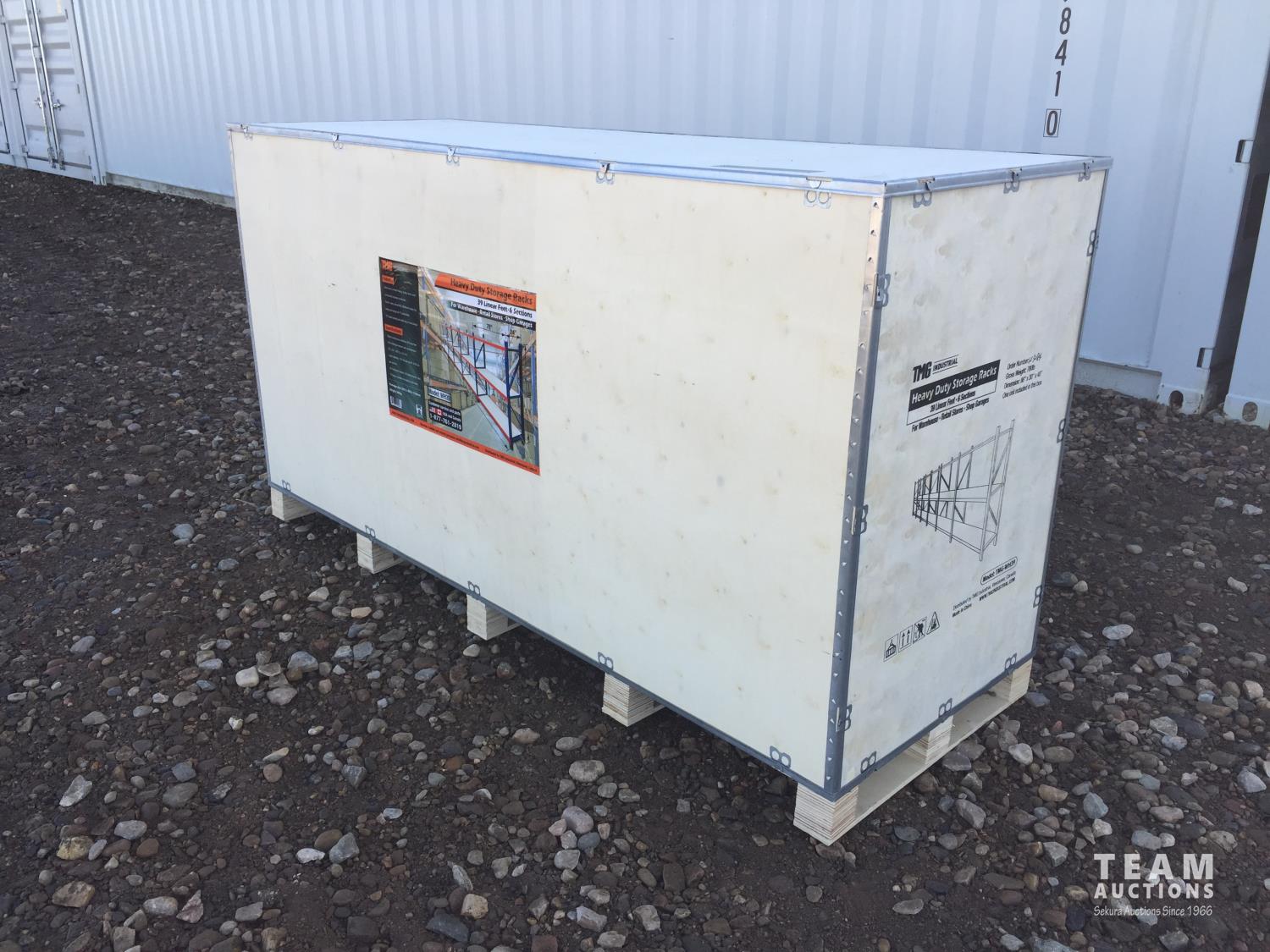 2023 TMG Industrial WH39 Heavy Duty Storage Racks (Unused) [24CA03995 ...