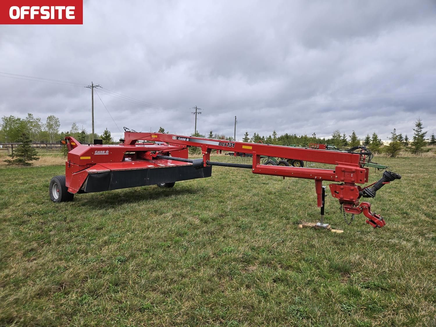Case IH DCX131 12 Ft Hydro Swing Disc Mower Conditioner [25FH37015-003 ...