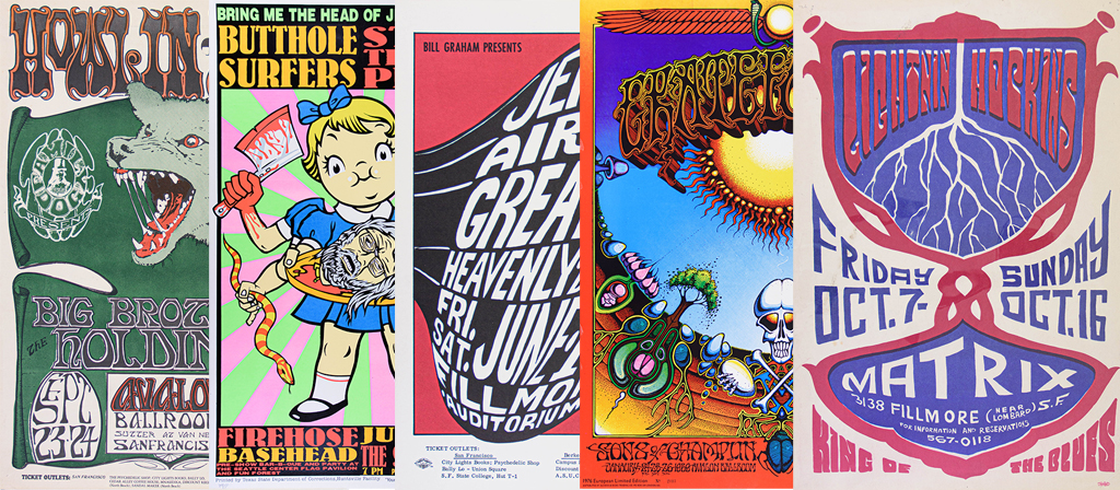 The San Francisco Rock Poster Explosion | Psychedelic Art Exchange Auction