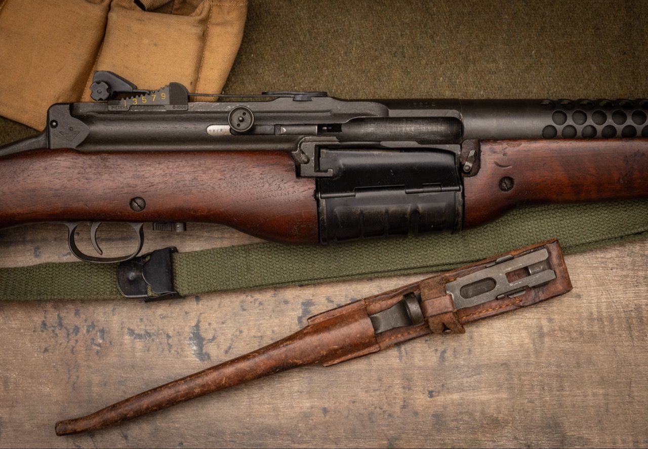 High Condition Johnson Model 1941 Semi-Automatic Rifle in 30-06 Caliber ...