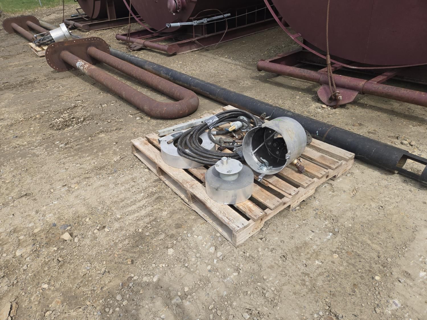 Complete Propane Heater with Tube & Stack (For 400 Barrel Oilfield Tank ...