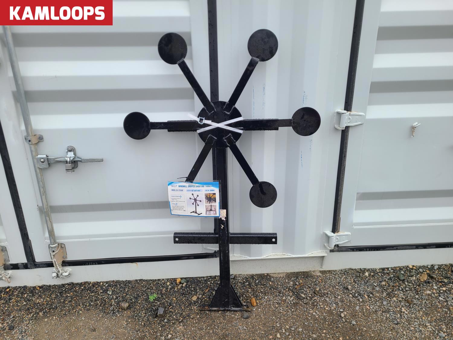 Steel Windmill Shaped Shooting Target (Unused) [25IB13994-190] | Team ...