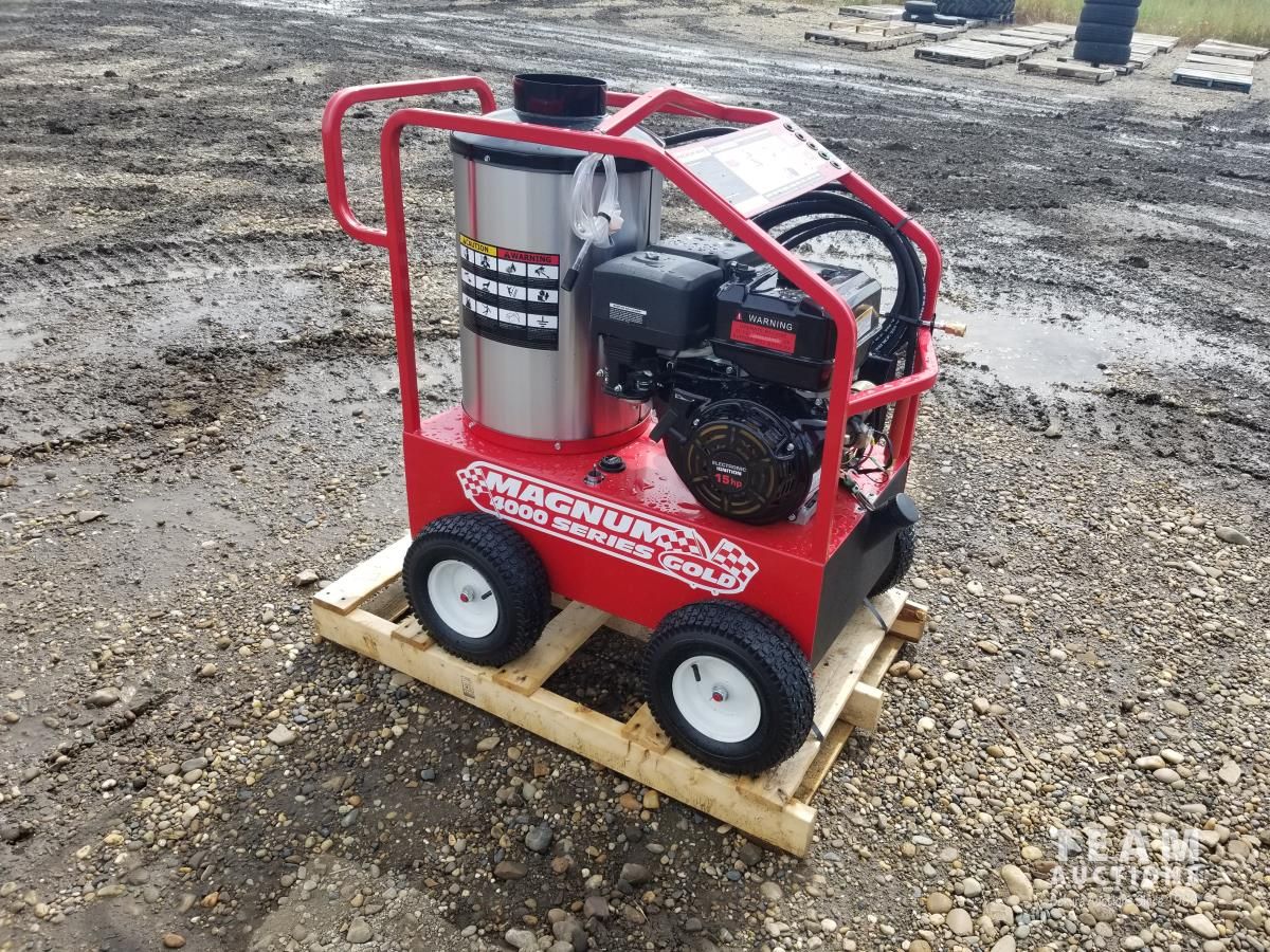 Magnum EKS-GS18 4000 Series Gold Diesel Fired Hot Water Pressure Washer ...