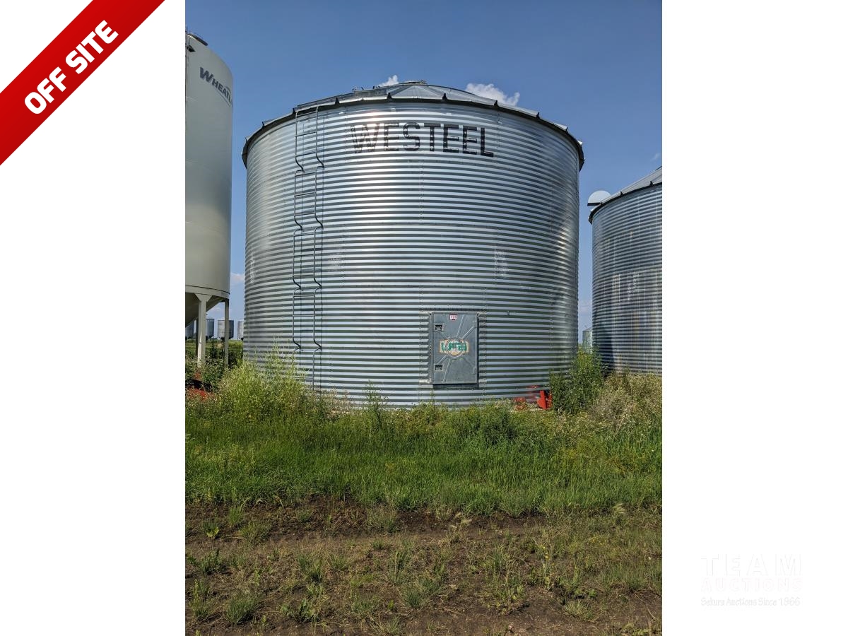 Westeel 27 Ft 5 Ring Flat Bottom Grain Bin (Unused) [23GF07001-023 ...
