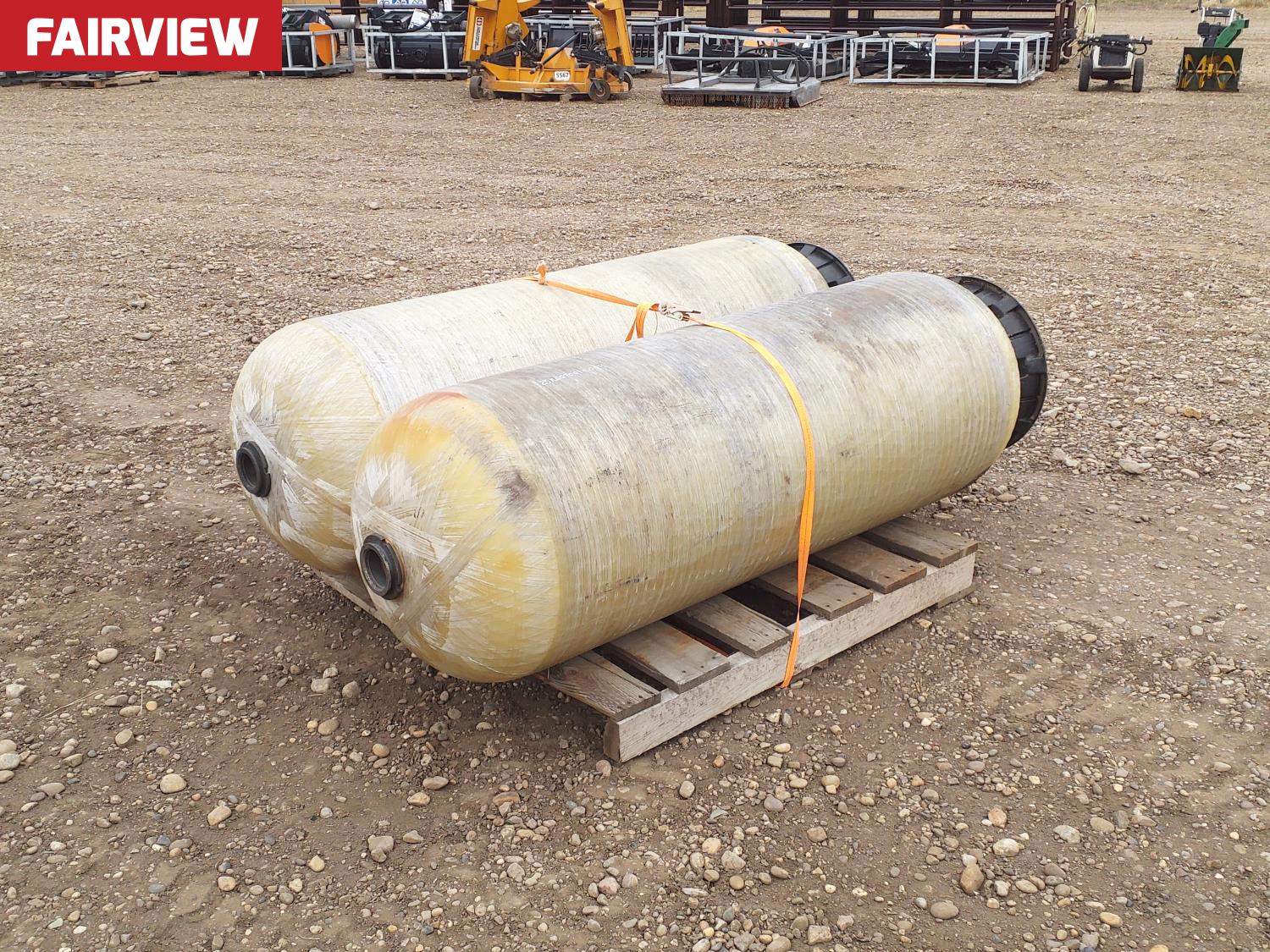 (2) High Pressure Water Softner Tanks [25KC07001-004] | Team Auctions
