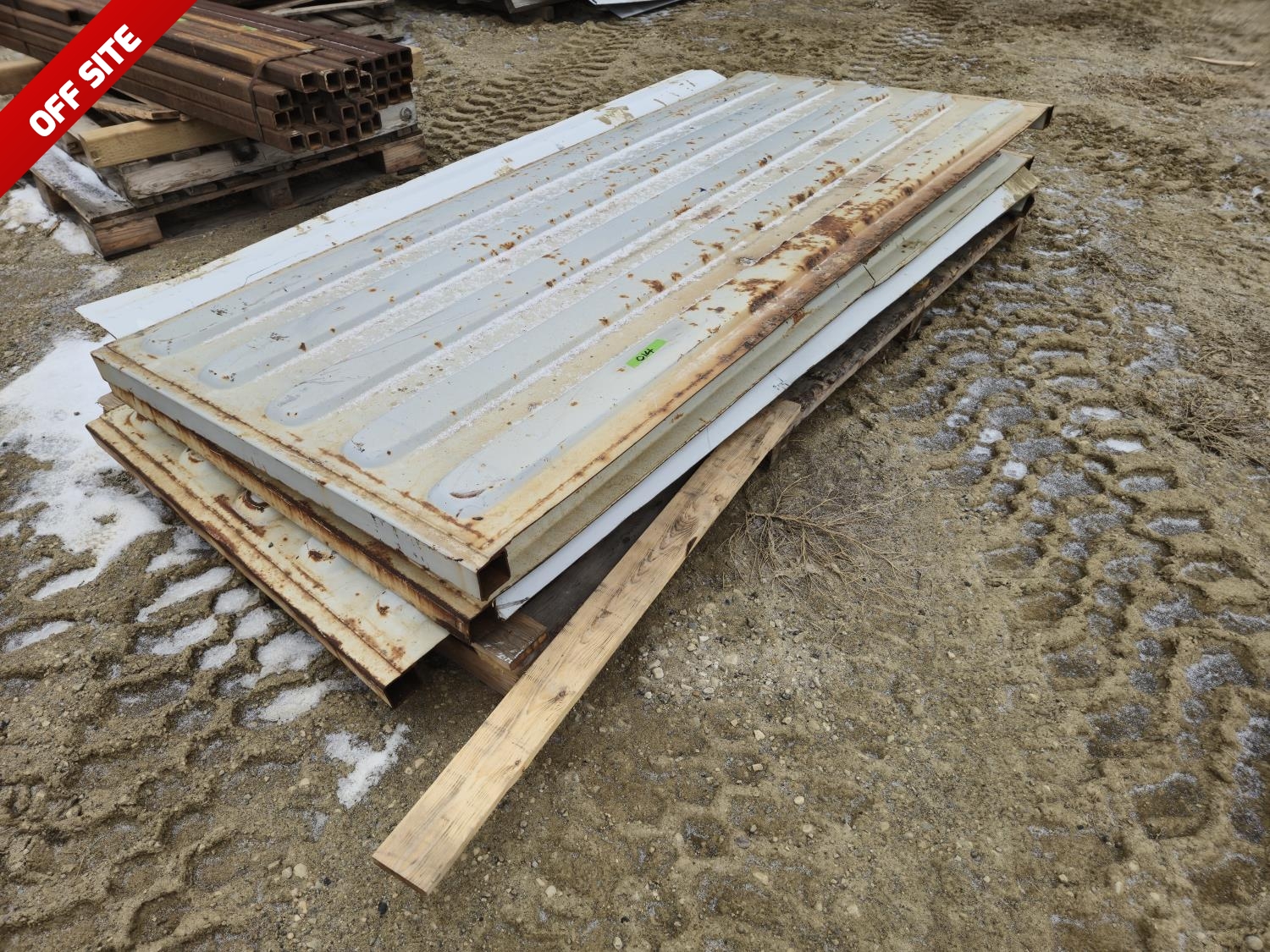 Qty of Roof Container Panels & Side Wall Cut Outs [25DC41001-014 ...