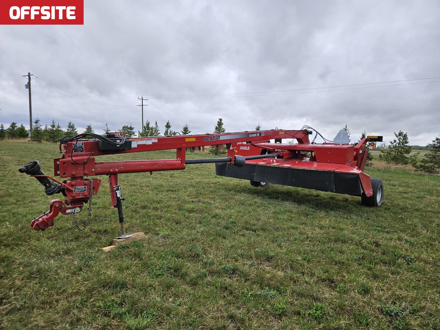 Case IH DCX131 12 Ft Hydro Swing Disc Mower Conditioner [25FH37015-003 ...