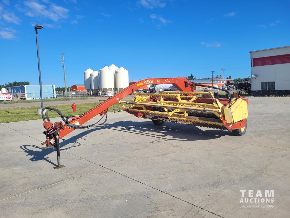 2005 New Holland 499 12 Ft Hydro Swing Mower Conditioner [23GA06018-001 ...