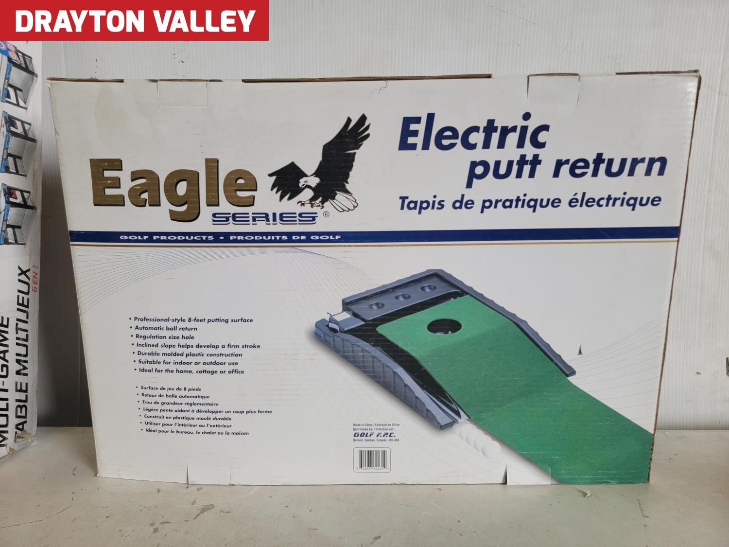 6-in-1 Multi-Game Table, Elliptical Machine, Eagle Electric Putt Return ...