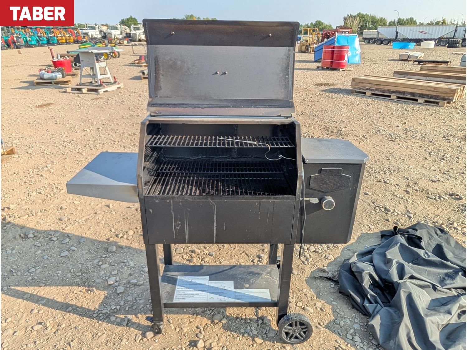Expert Grill Pellet Fed Smoker [25IH02090-001] | Team Auctions