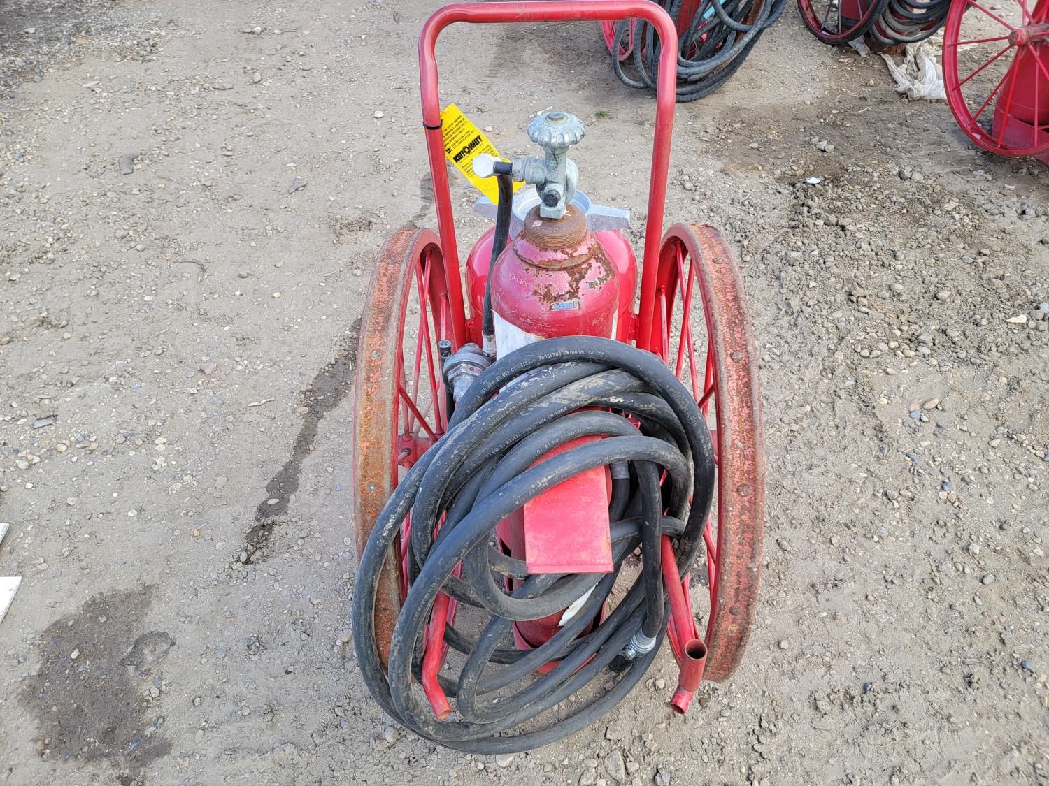 Ansul Red Line Wheeled Dry Chemical Fire Extinguisher [24EH05002-002 ...