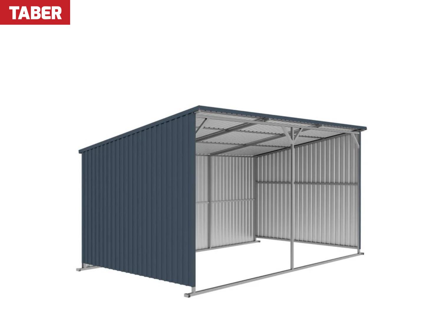 StanForge MSL1220 12 Ft X 20 Ft Galvanized Metal Livestock Shed (Unused ...