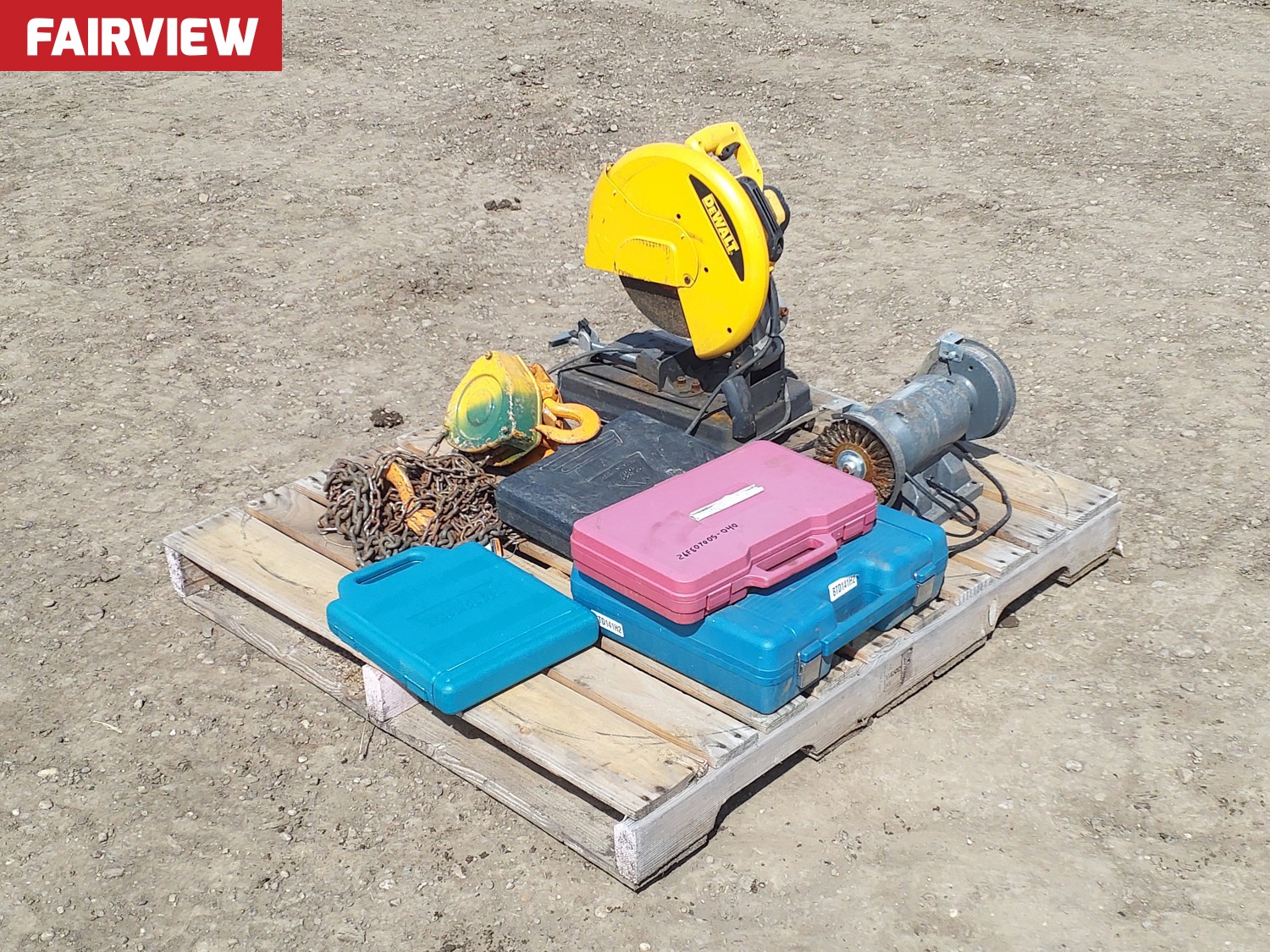 Bench Grinder, Cut Off Saw & Misc Shop Tools [26FE07005-040] | Team ...