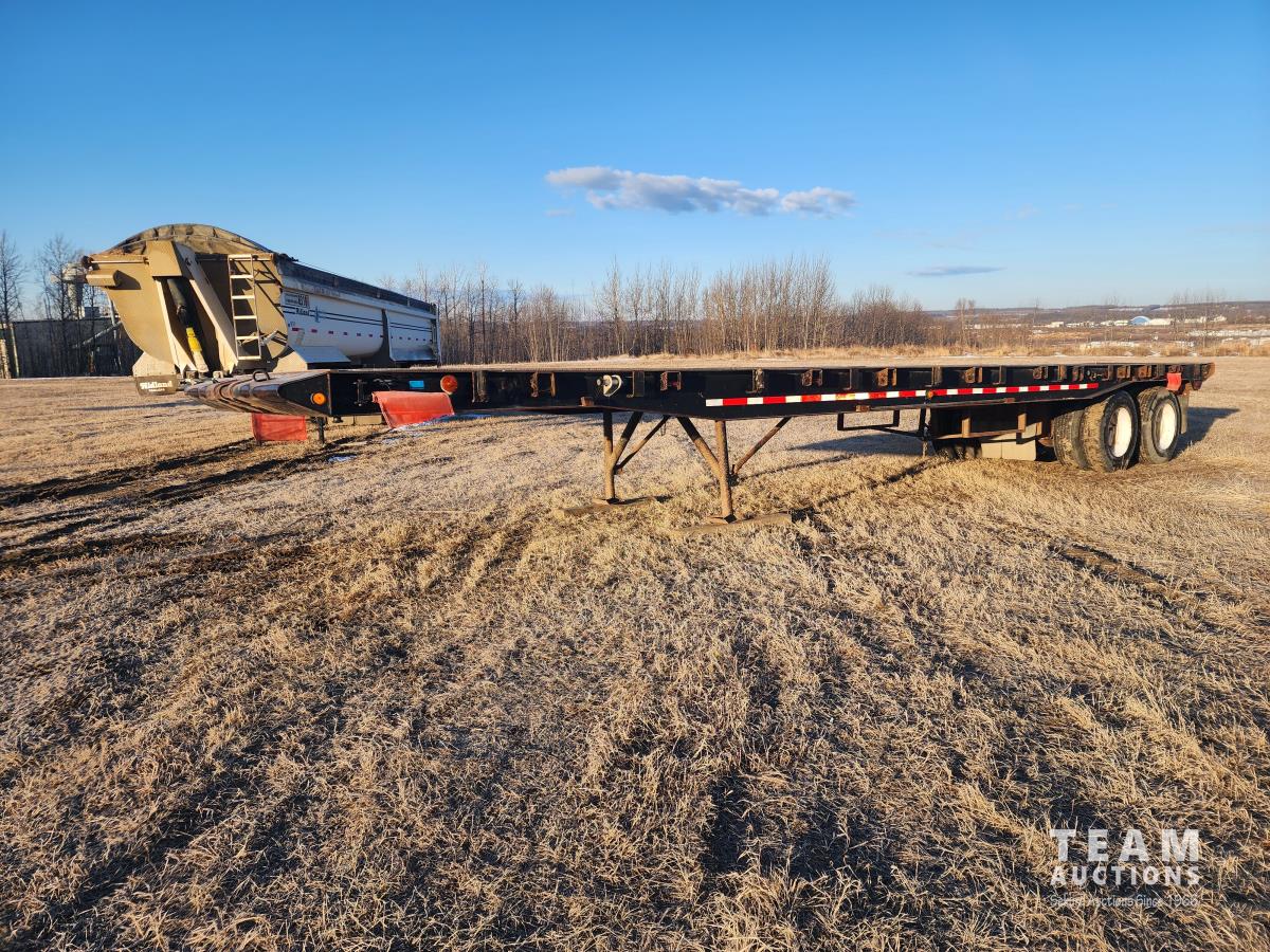 1982 Neils 40 Ft T/A Oilfield Float Trailer [23DH10020-001] | Team Auctions