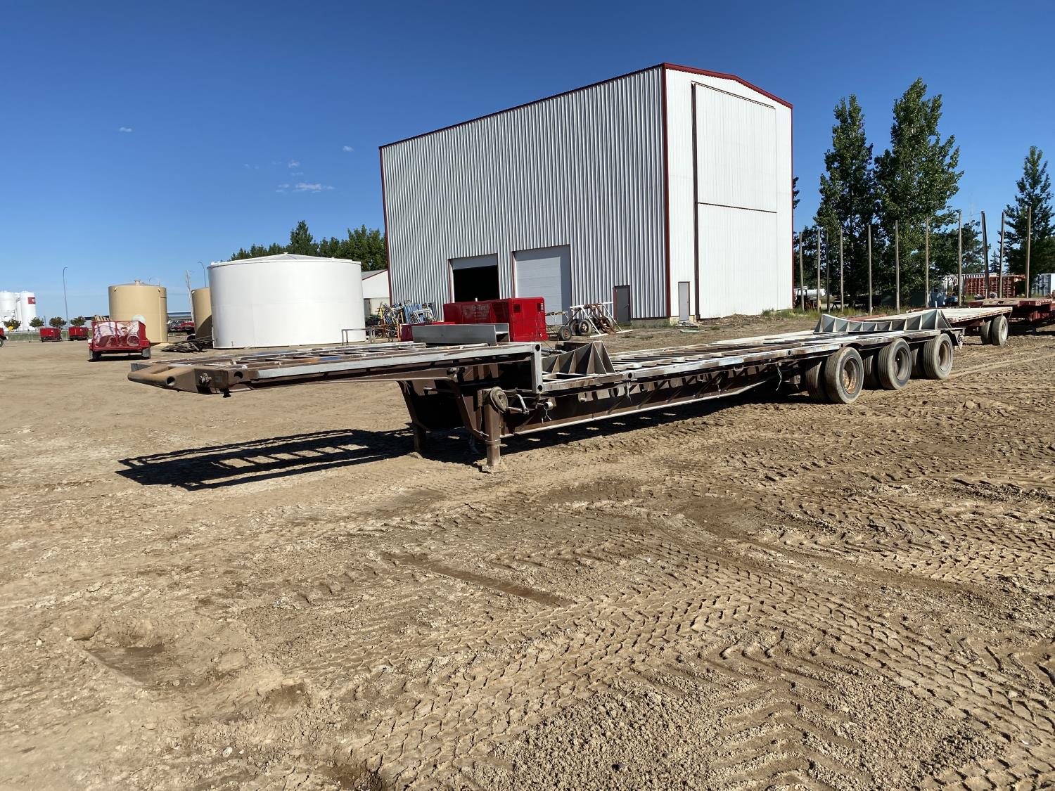 48 Ft TRI/A Step Deck Blast Trailer [25IO02001-049] | Team Auctions