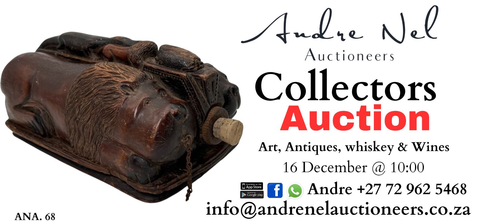 Upcoming Auctions | André Nel Auctioneers