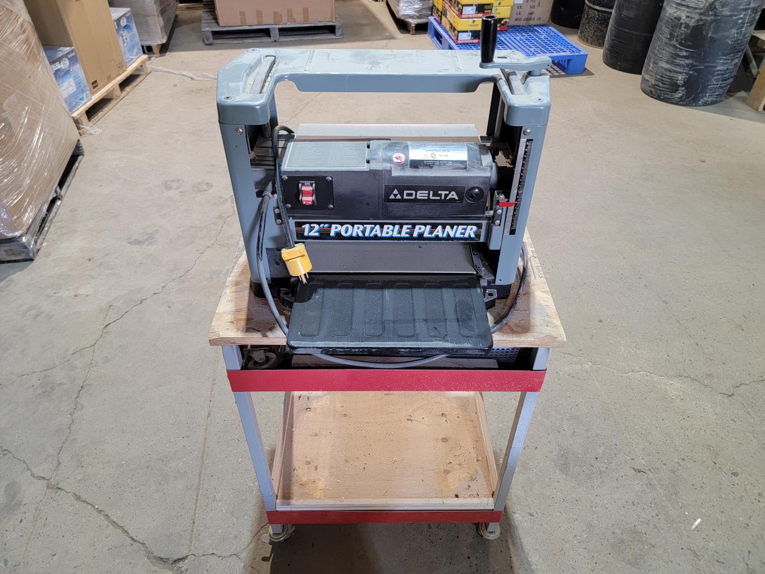 DELTA 12 Inch Portable Planer On Trolley [24EH33001-062] | Team Auctions