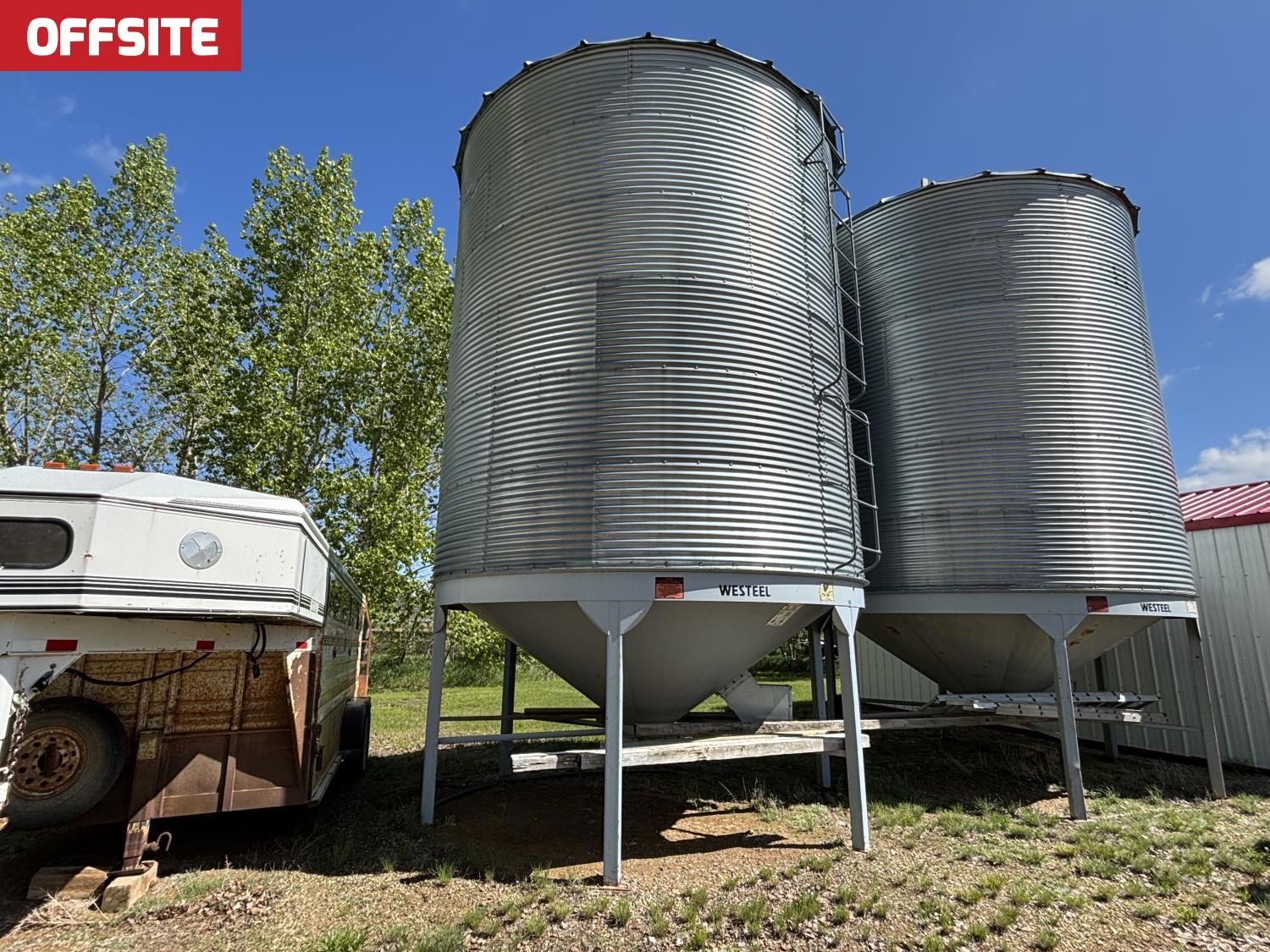 Westeel-Rosco 14 Ft 6 Ring Hopper Bin [25GC24016-006] | Team Auctions