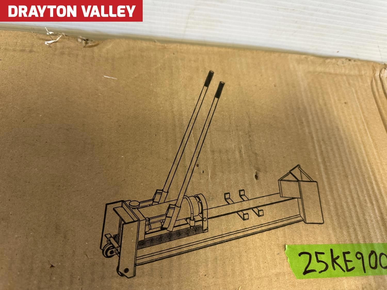 12 Ton Manual Hydraulic Log Splitter (Unused) [25KE90011-003] | Team ...