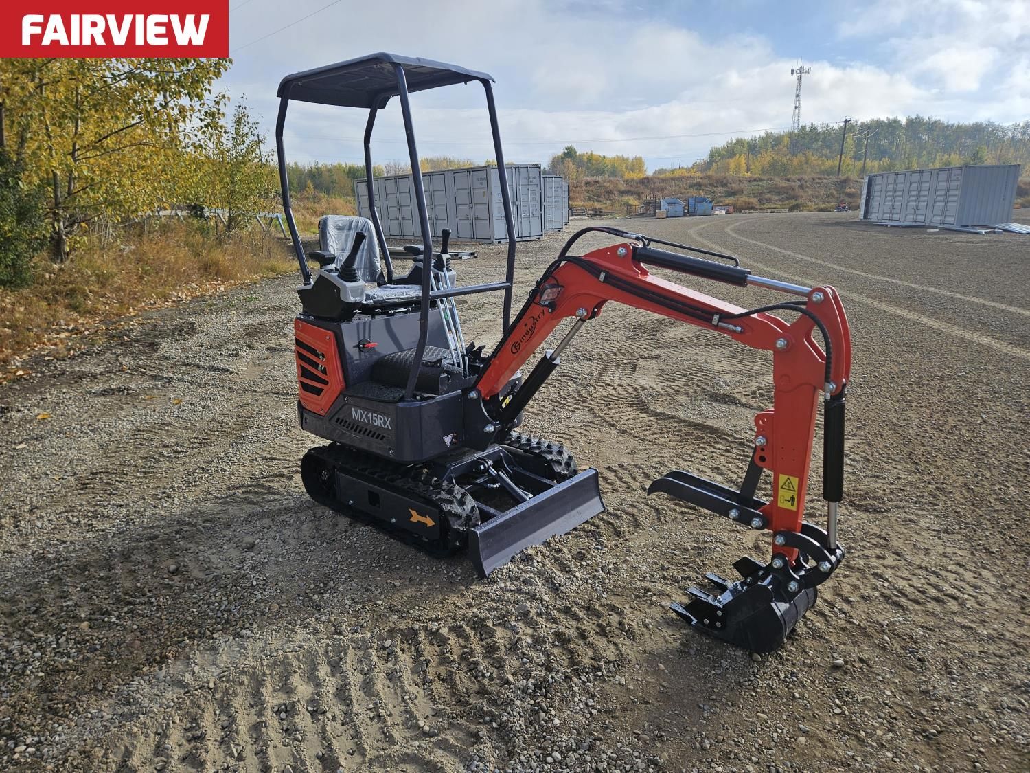2025 AGT MX15RX Mini Excavator (Unused) [25KC13996-012] | Team Auctions