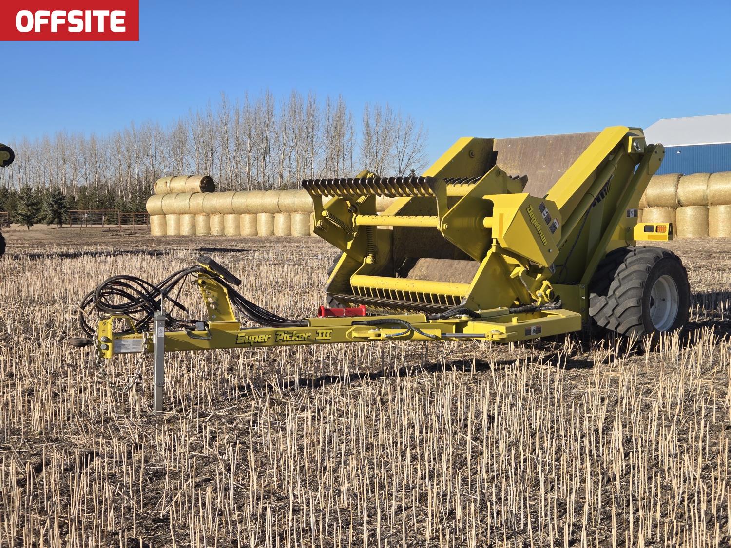 2023 Degelman Super 7800 Hydraulic Drive Rock Picker [25LB05001-010 ...