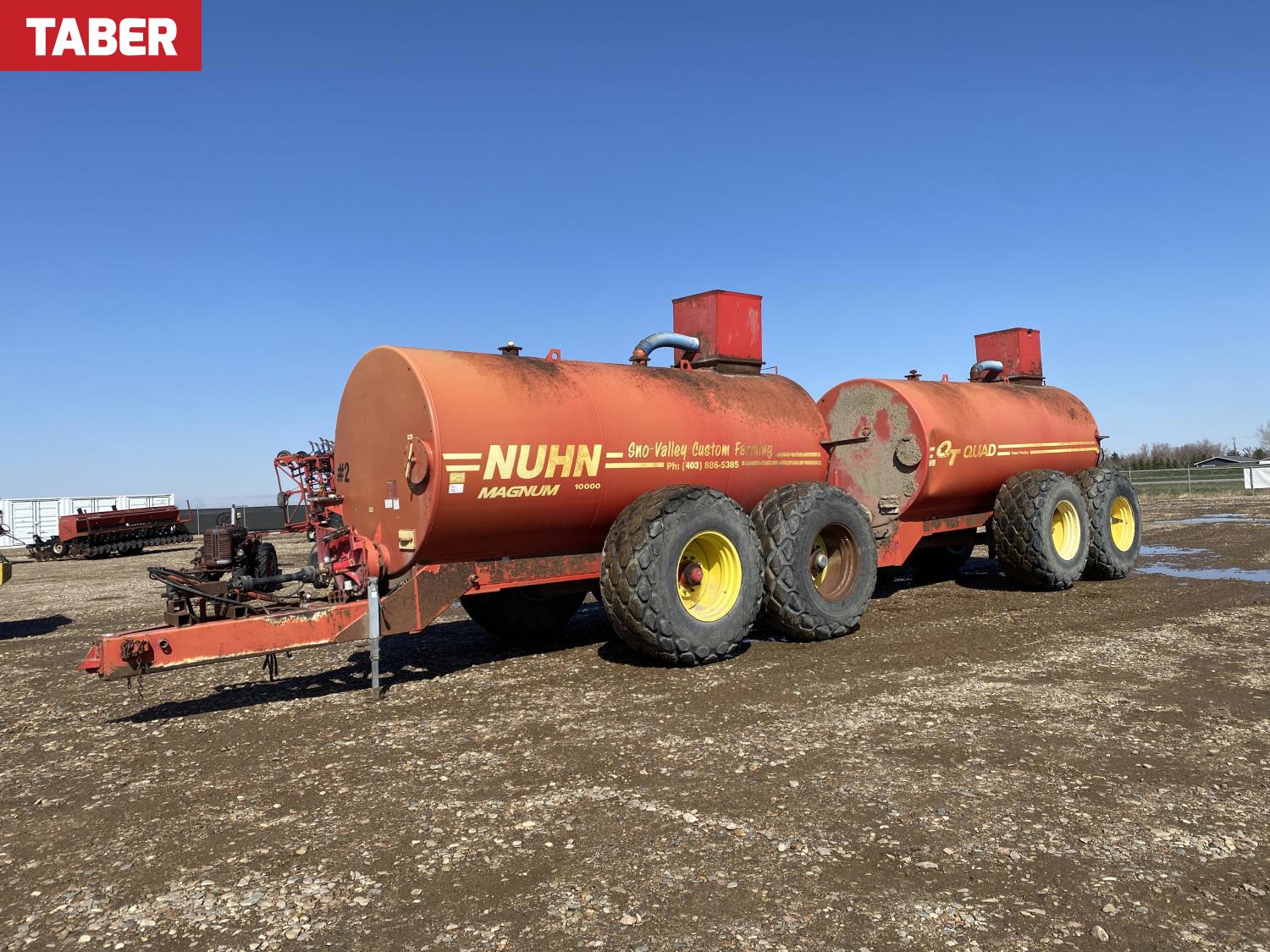 Nuhn industries QT1020 10,000 Gallon Liquid Manure Tanks [25EE02053-007 ...