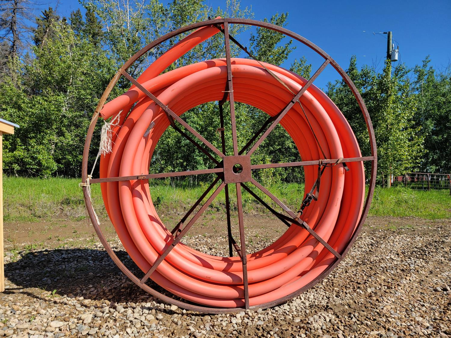IPEX 100 mm Fibertel Orange Hose Pipe [24FD37033-005] | Team Auctions