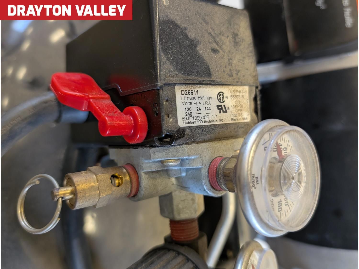 Pro Air II 25 Gallon Air Compressor and Hose Reel [25ID10009-001 ...