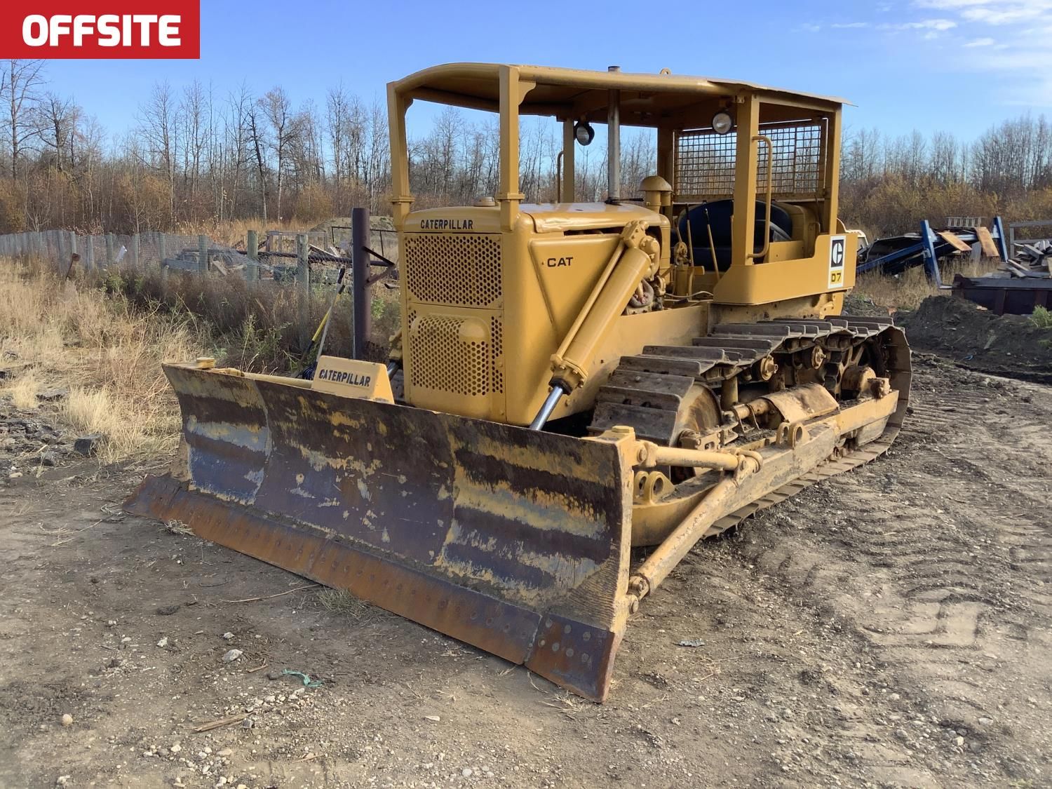 Caterpillar D7 17A Crawler Dozer [25JC05045-001] | Team Auctions