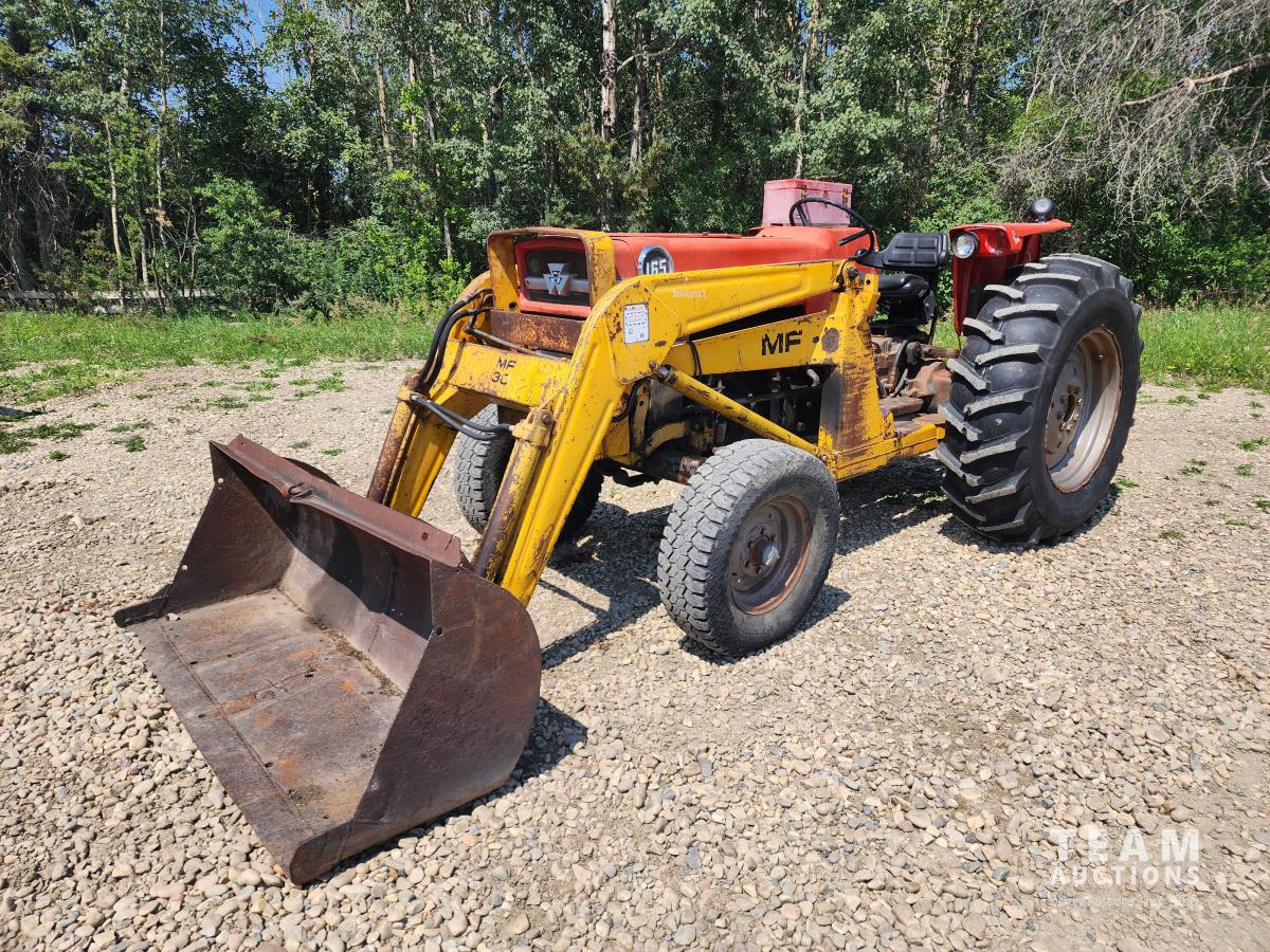 1974 Massey Ferguson 165 2WD Loader Tractor [23HB10009-001] | Team Auctions