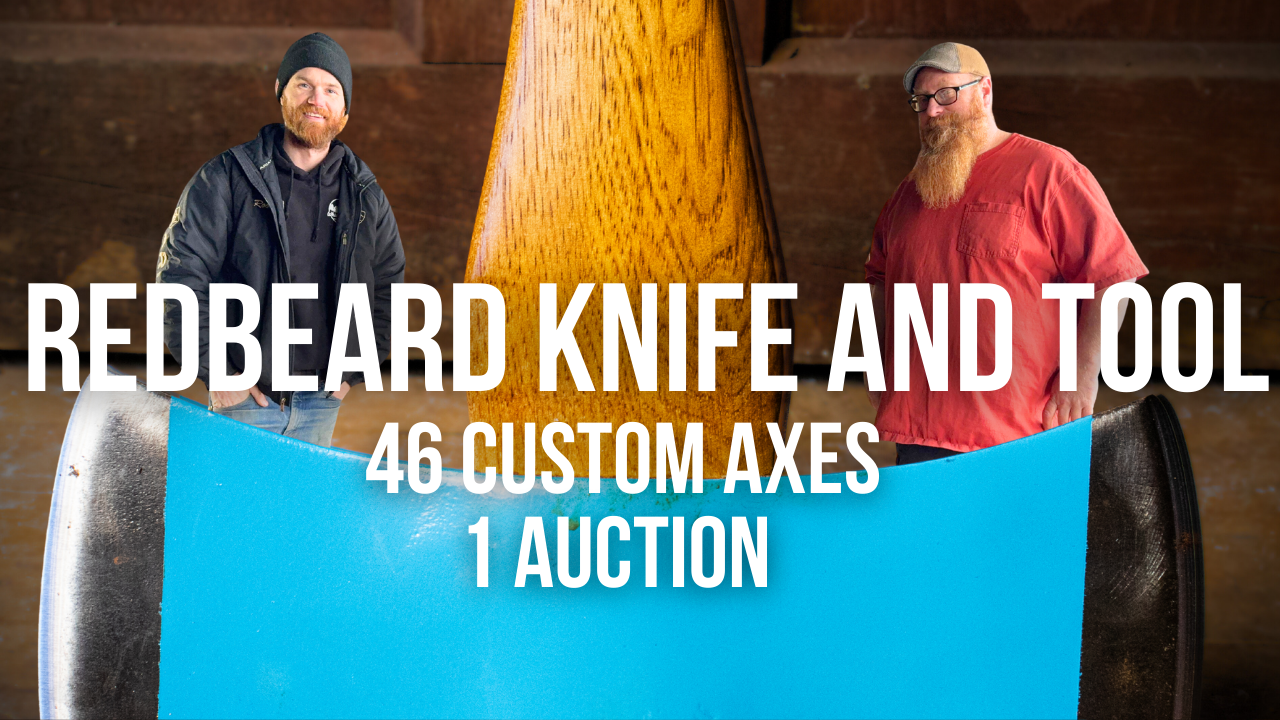 RedBeard Knife And Tool Custom Made Axes | Whiskey River Art & Trading Co.